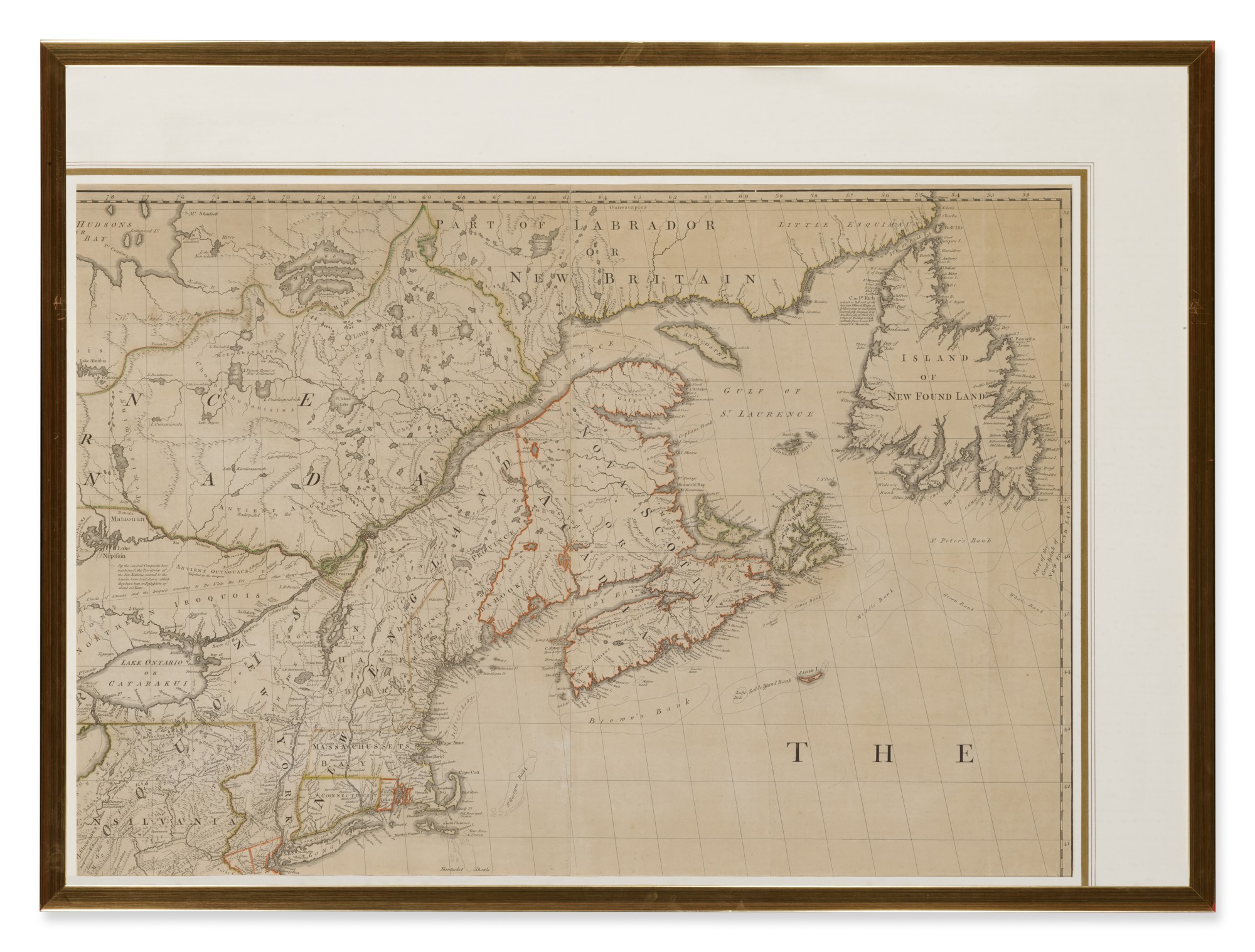 Mitchell, John | The primary political map in American history | Fine ...