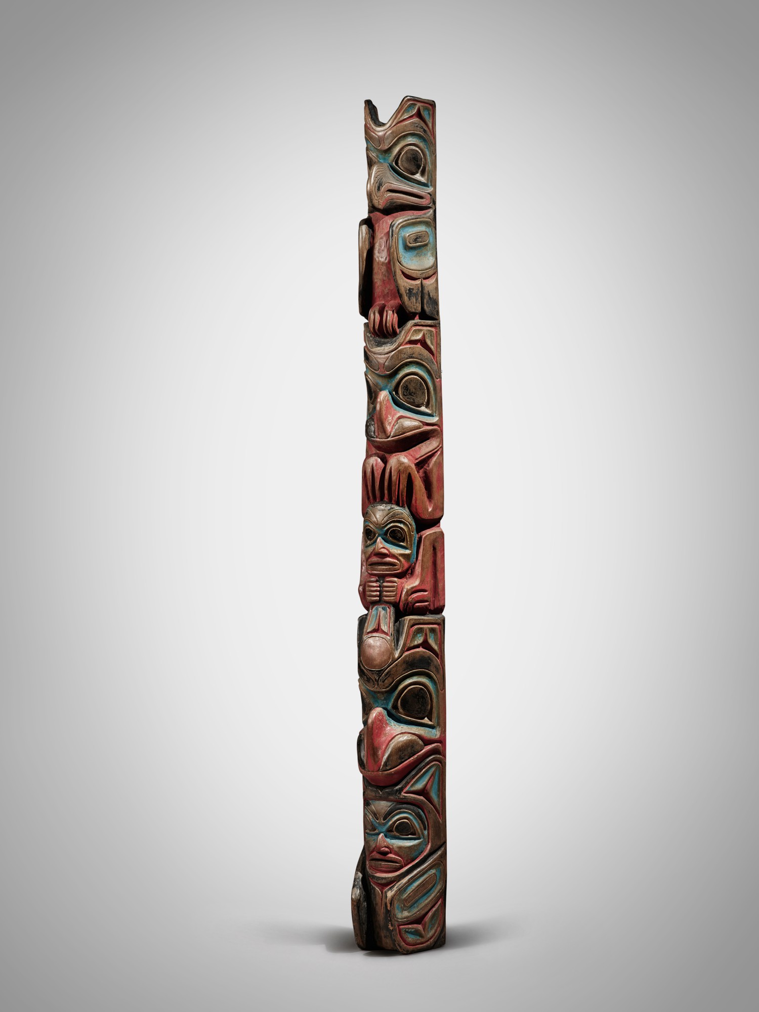 Haida Model Totem Pole | Sculpture from the Collection of Martin and ...