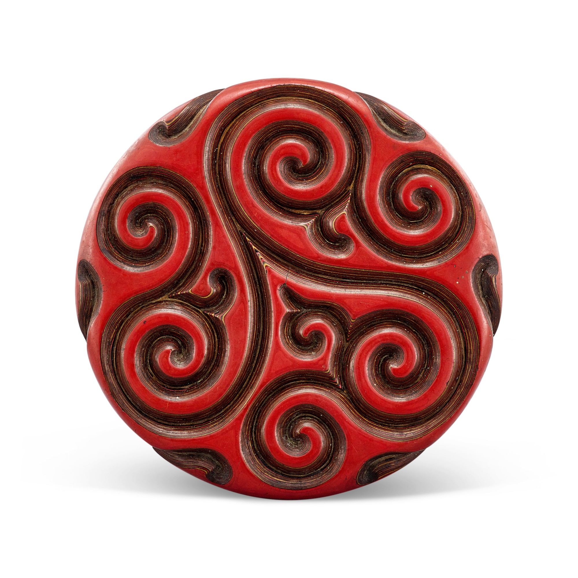 A cinnabar 'tixi' lacquer box and cover Ming dynasty, 15th - 16th ...
