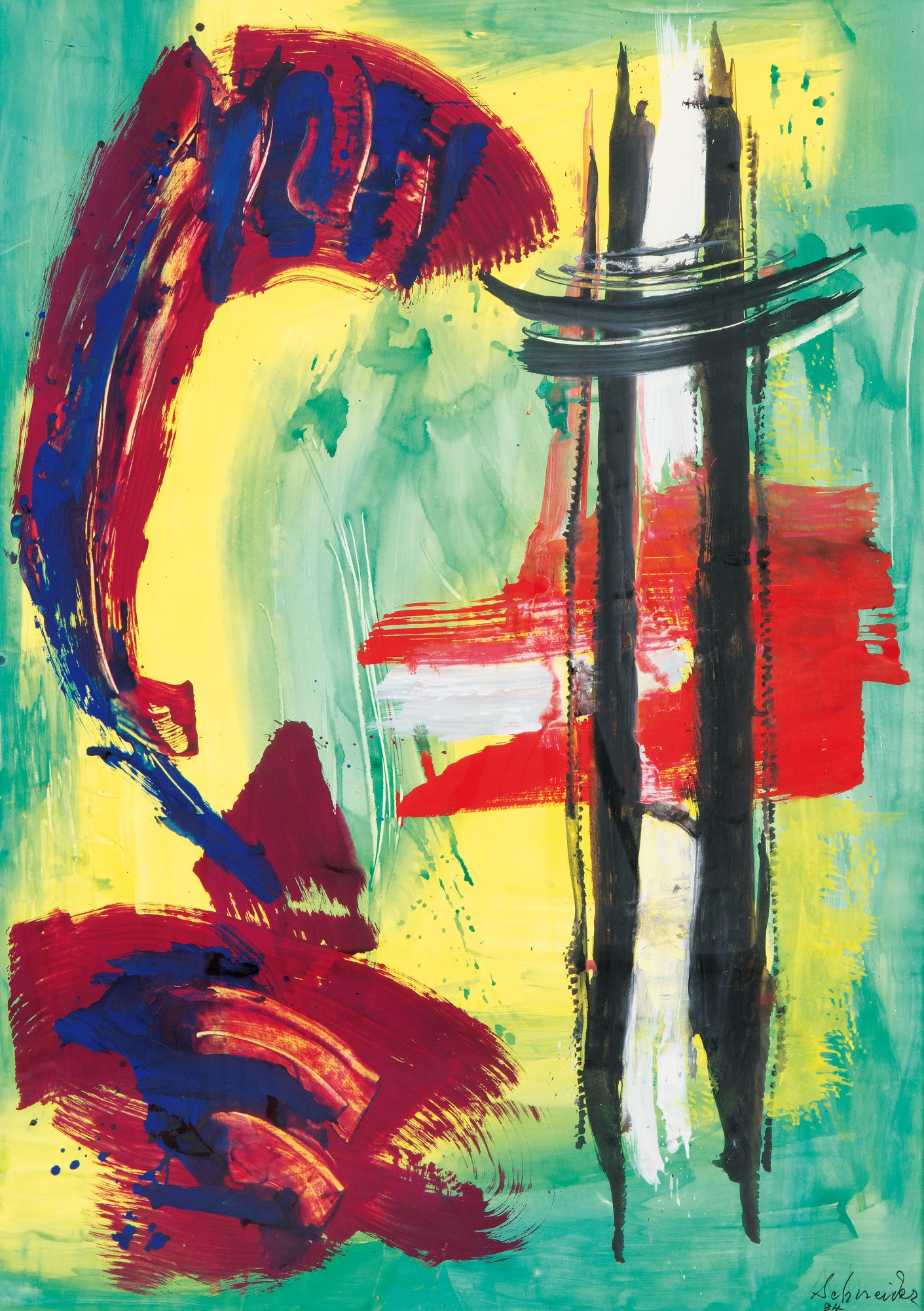 GÉRARD SCHNEIDER | UNTITLED [SANS TITRE] | Contemporary Art Online ǀ ...