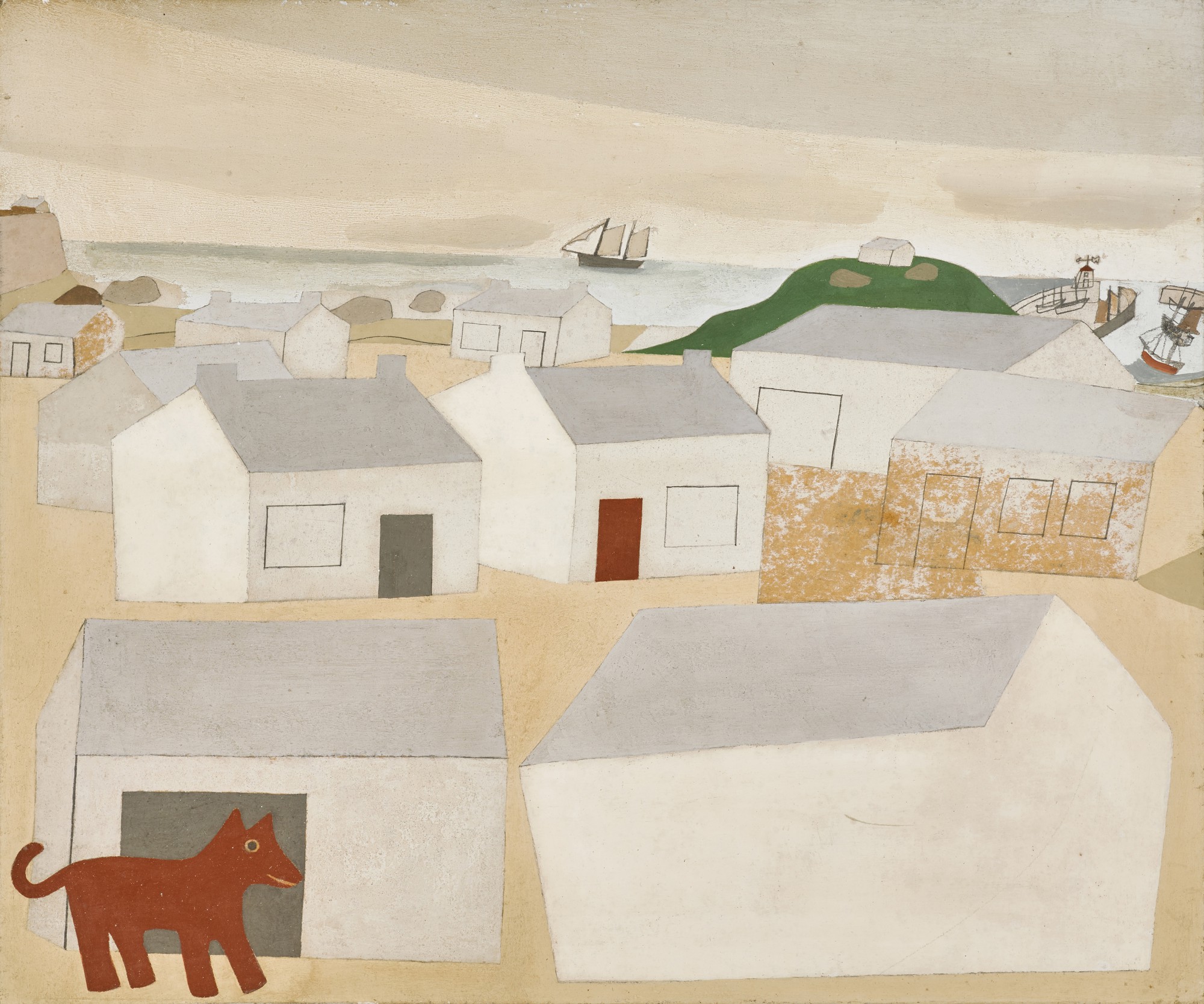 Illustration to George and Rufus | Modern British & Irish Art | 2021 ...