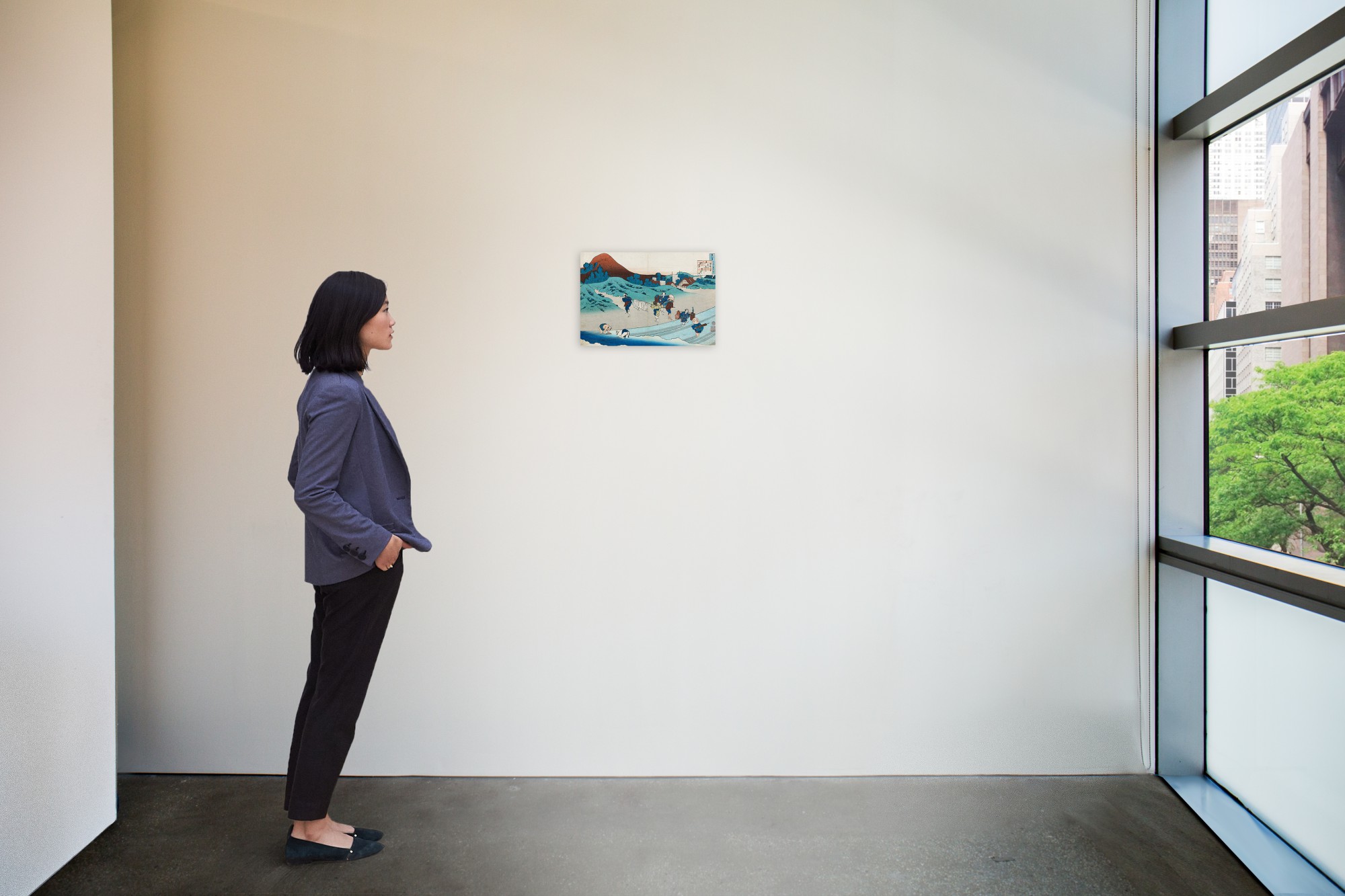 KATSUSHIKA HOKUSAI (1760-1849) POEM BY JITO TENNO (EMPRESS JITO) | EDO ...