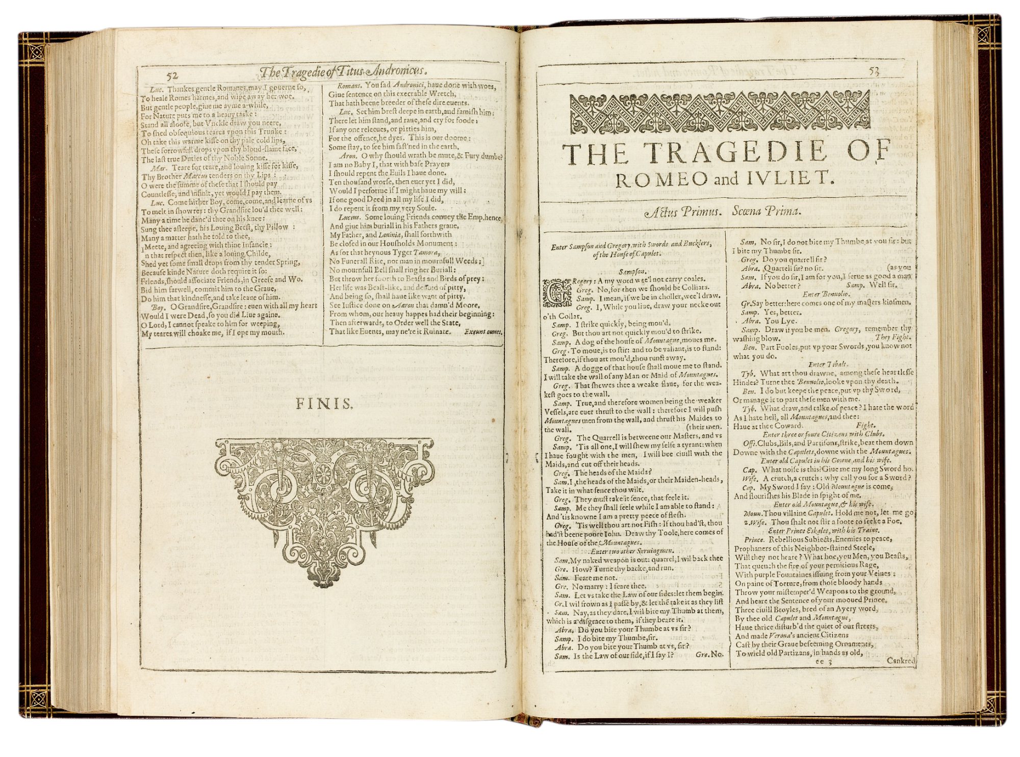 Shakespeare, William | The First Folio | Fine Books and Manuscripts ...