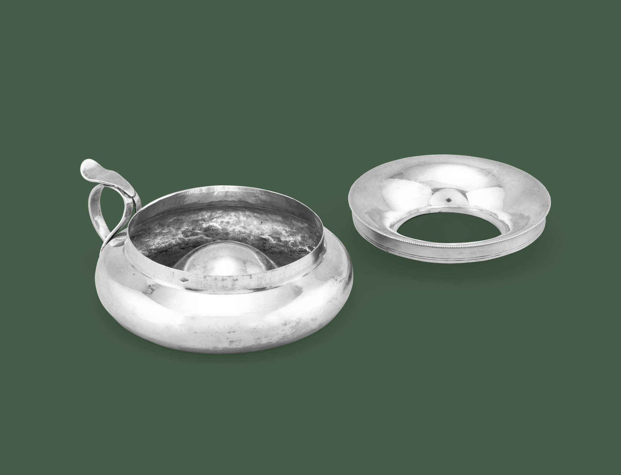 An Italian silver spittoon, Angelo Giannotti, Roma, 1824-1865 ...