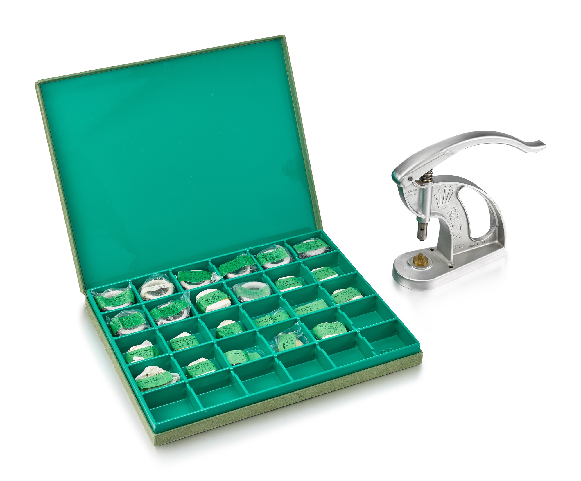 ROLEX | REFERENCE 1002, A STAINLESS STEEL STAKING TOOL FOR BEZELS AND ...