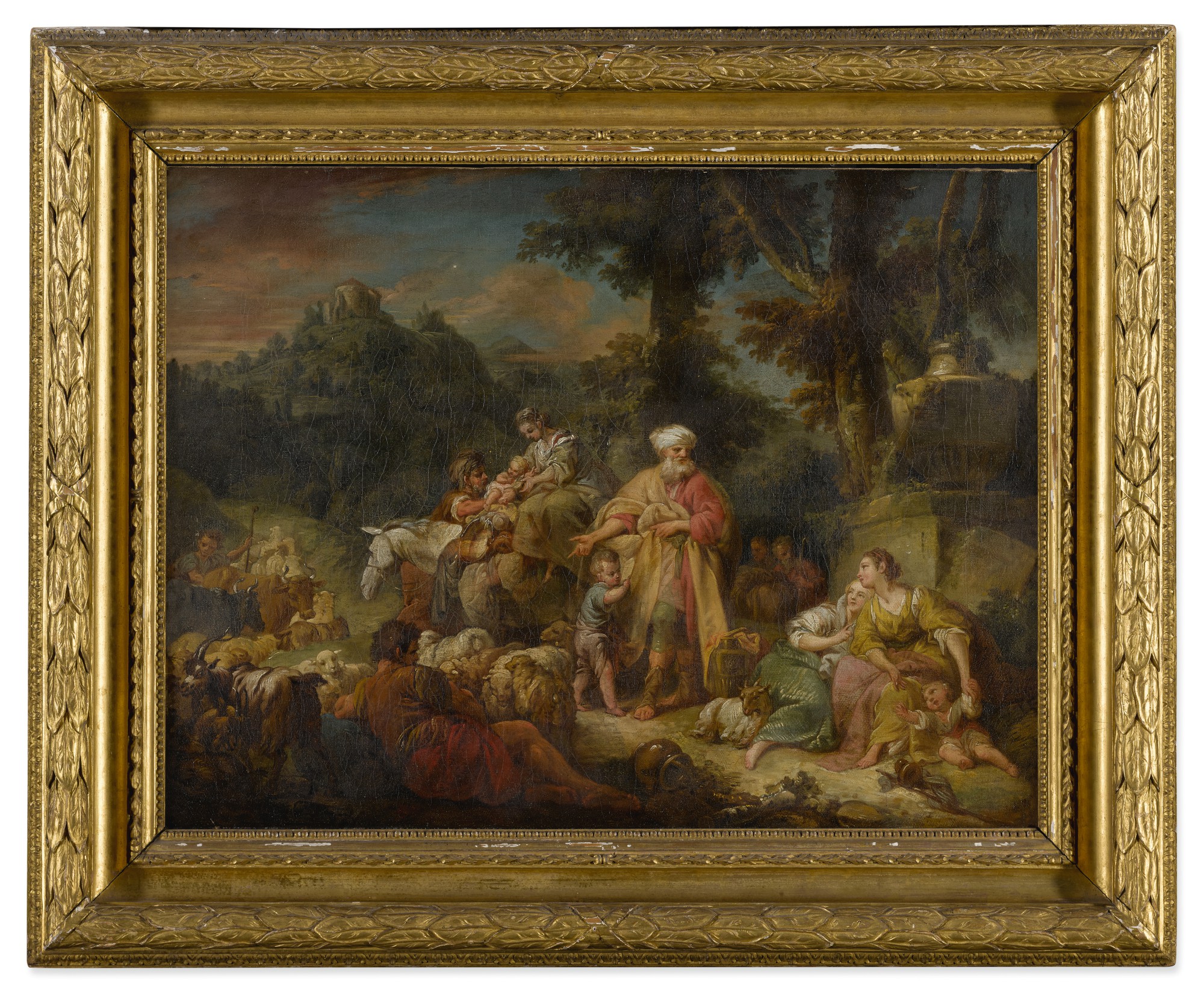 Jacob and his family traveling to Egypt | Master Paintings | | Sotheby's