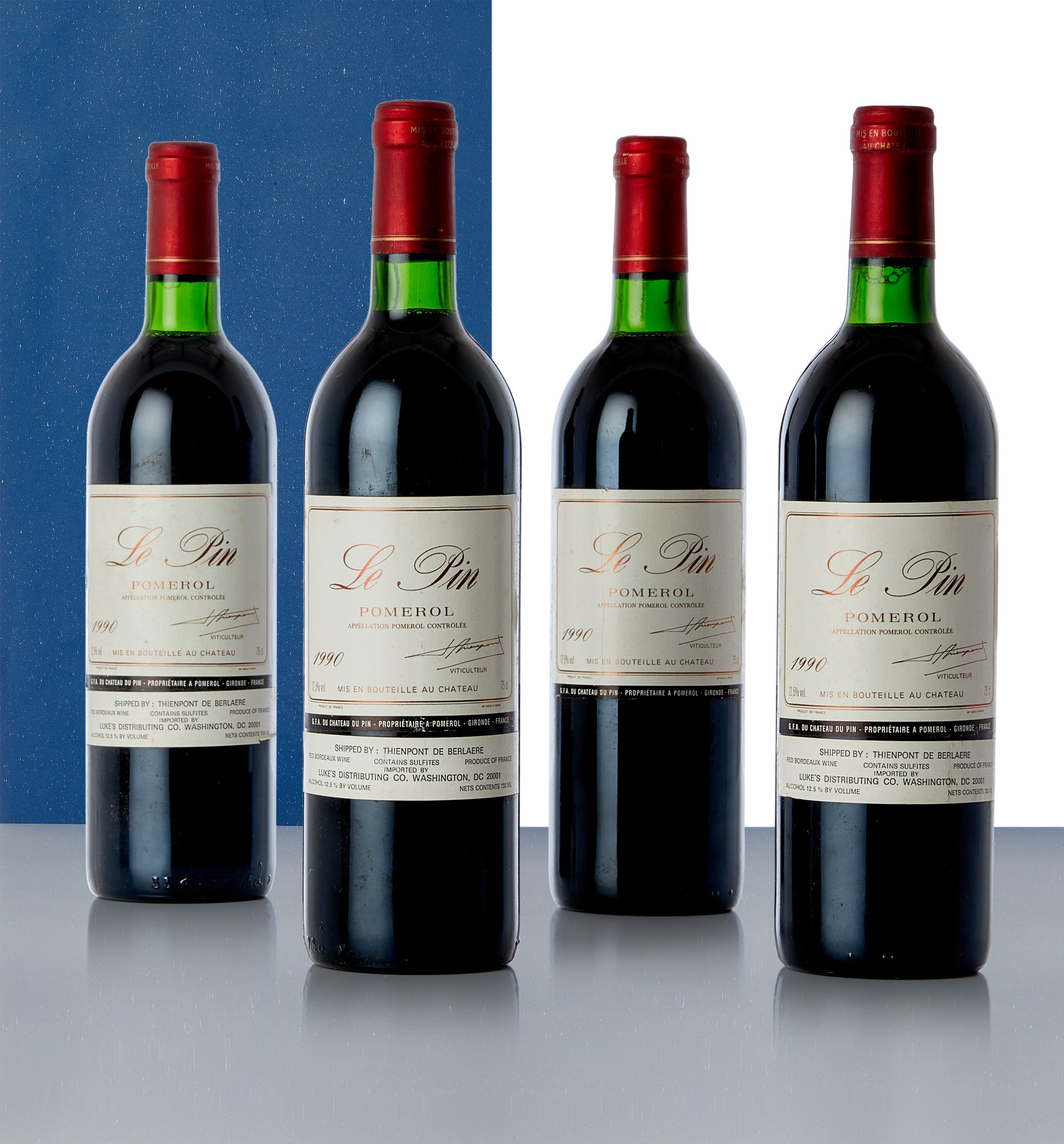 Le Pin 1990 (12 BT) | Prestigious French Wines from a Great Cellar ...