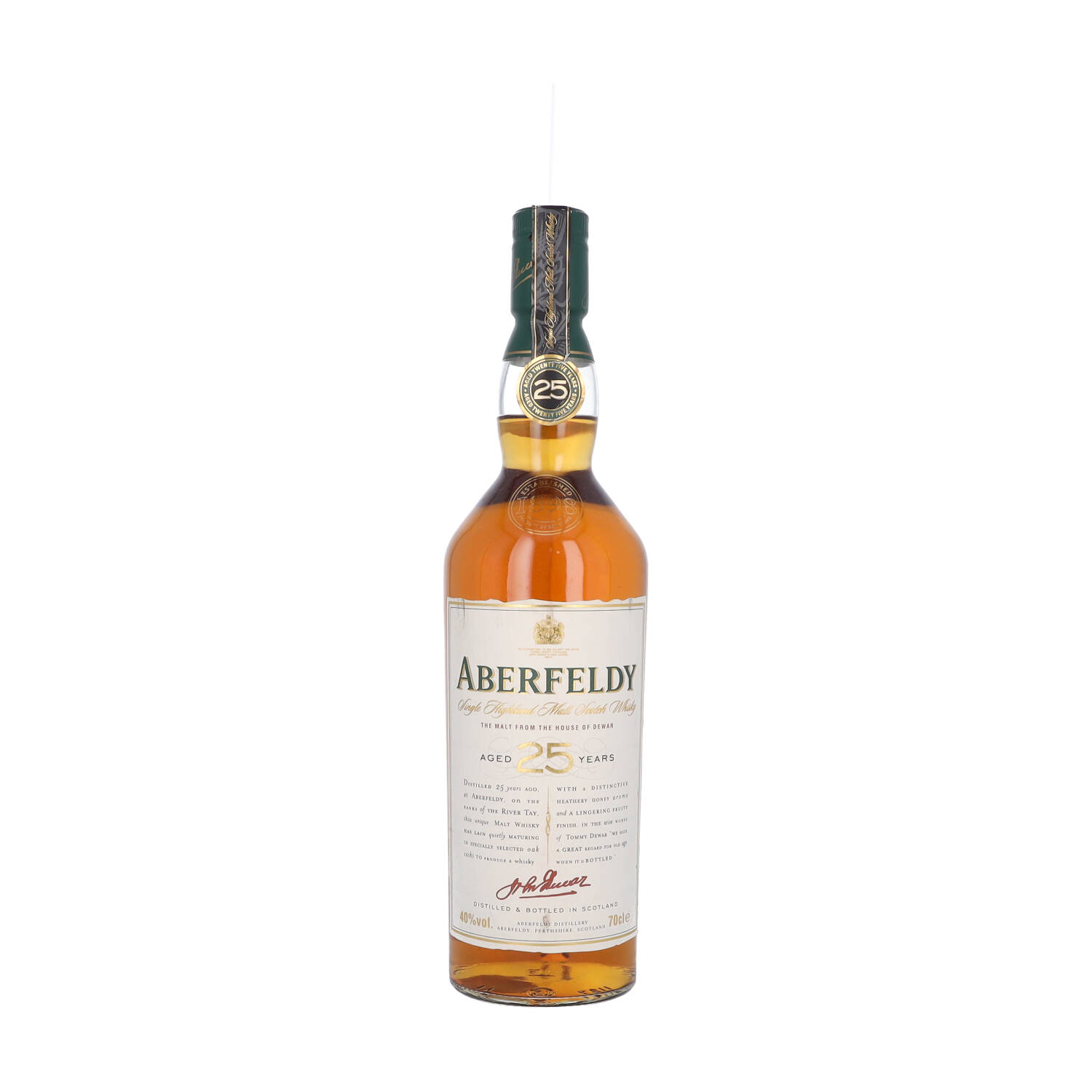 Aberfeldy 25 Year Old 40.0 abv NV (1 BT70) | Whisky & Whiskey | The ...