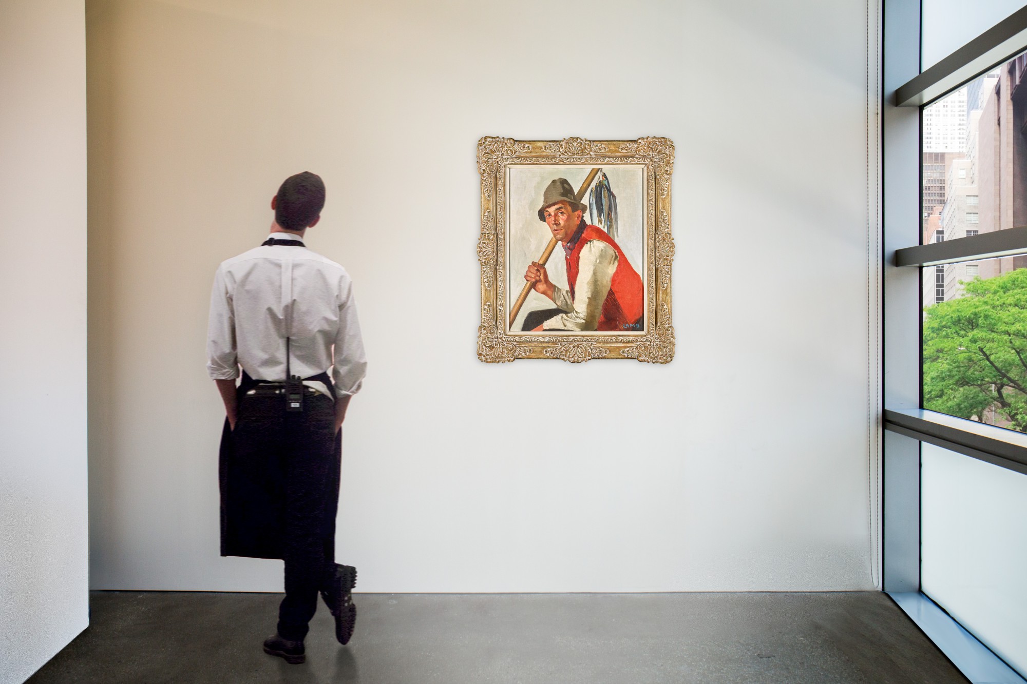 A Fisherman with Pollan | Irish Art | 2021 | Sotheby's