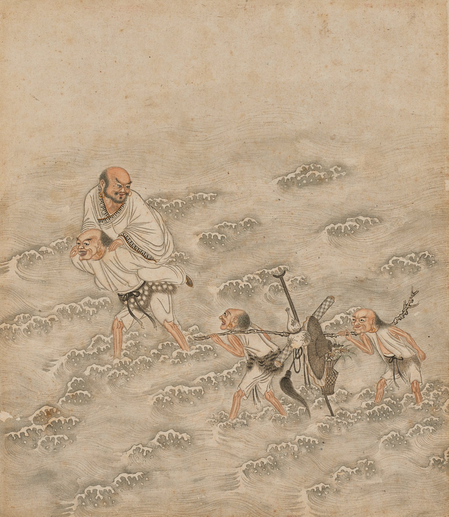 Ding Yunpeng 1547 - 1635 丁雲鵬 | Lohans 應真圖 | Fine Classical Chinese ...