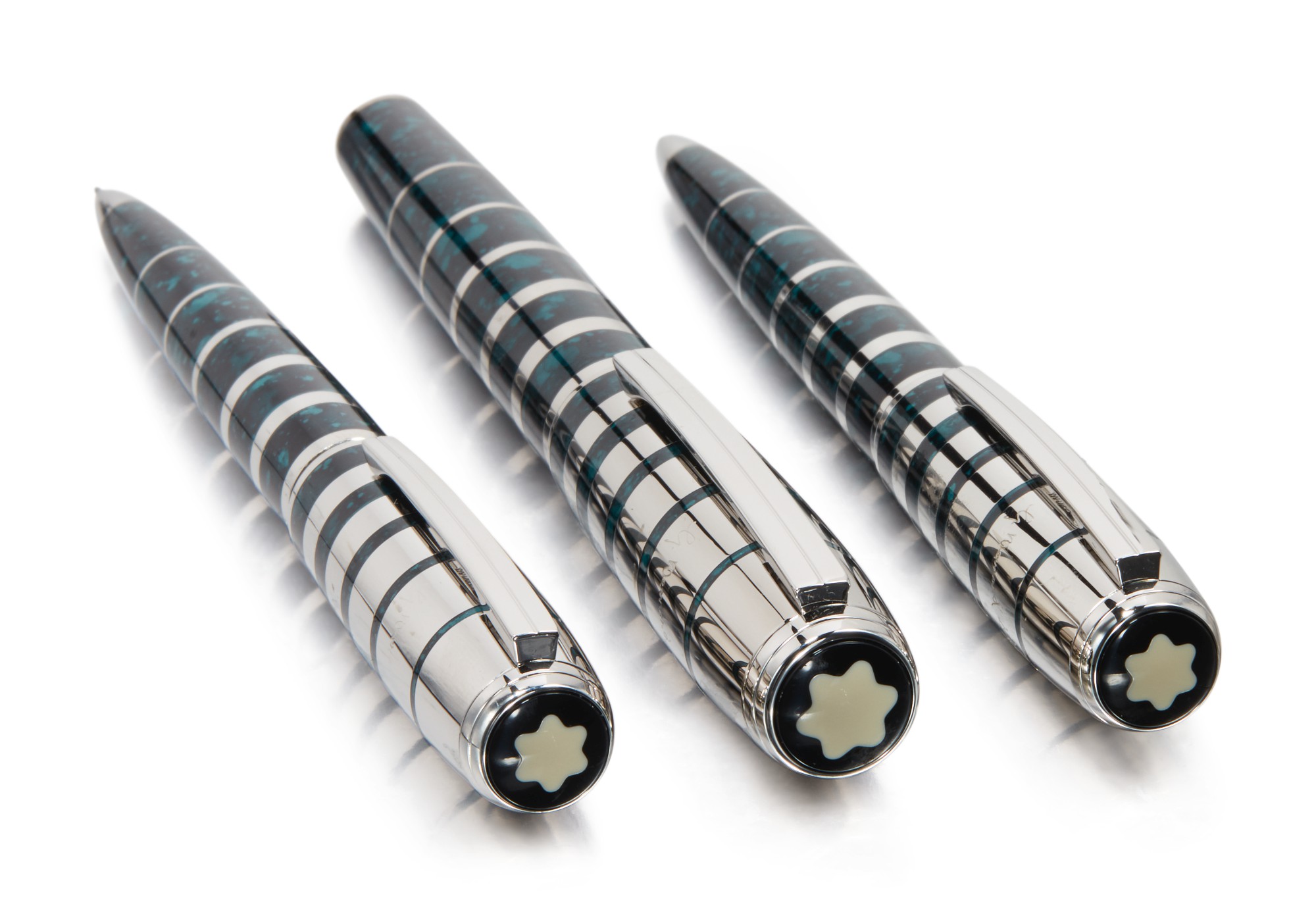 MONTBLANC | A SET OF THREE WRITING INSTRUMENTS CONSISTING OF ONE ...