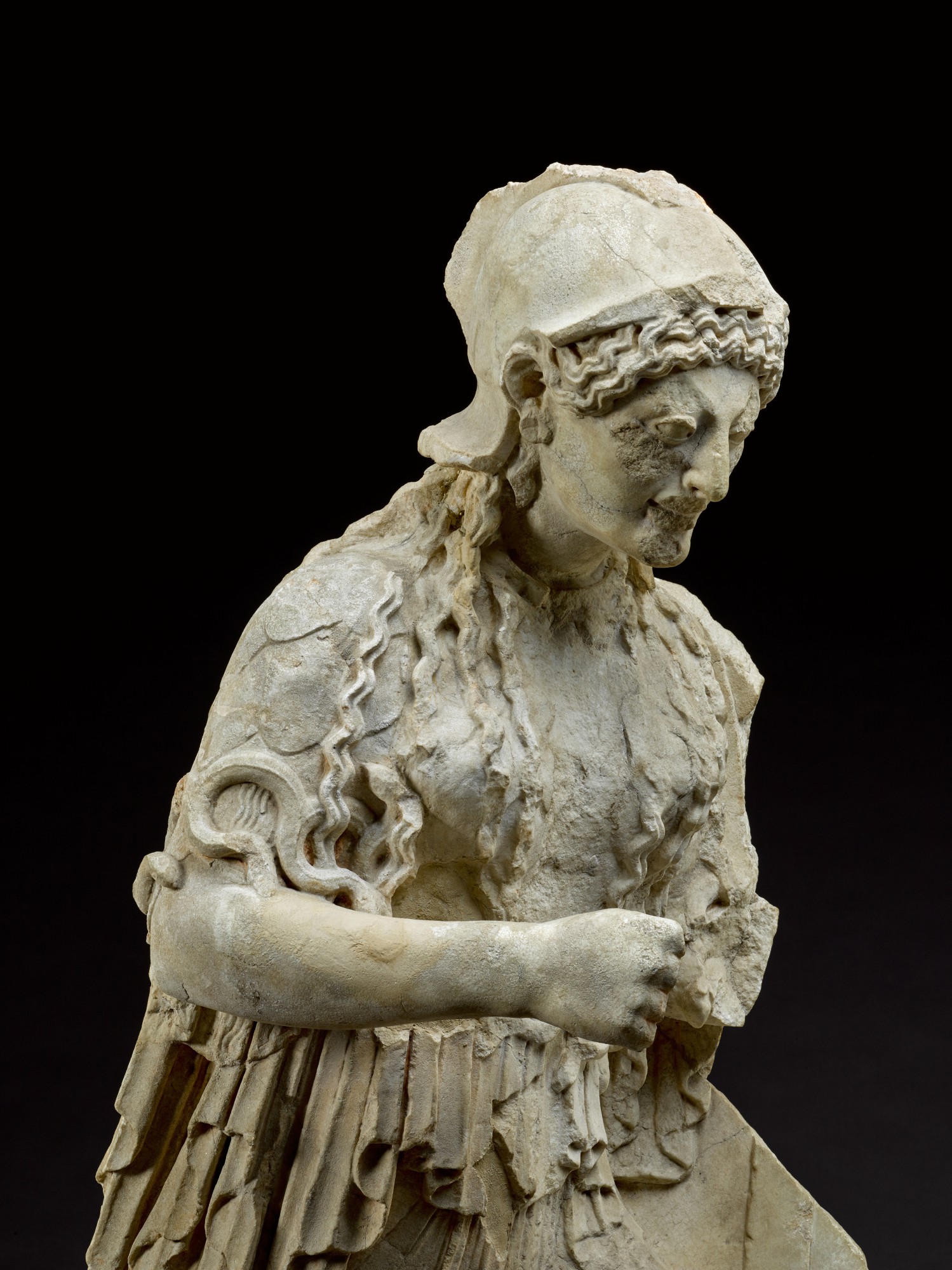 Alceo Dossena (1878-1937) | Italian, circa 1900 | Athena Promachos ...