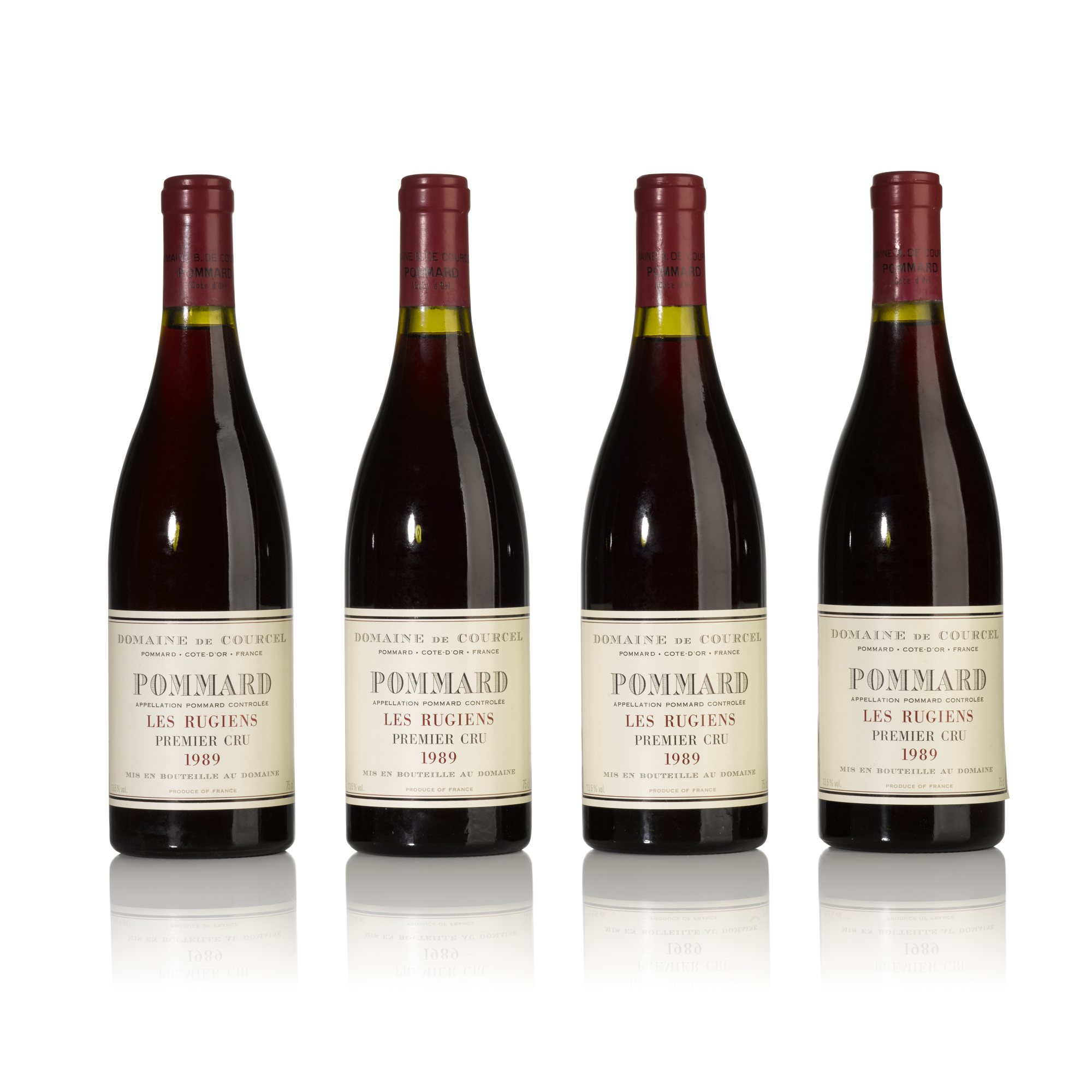 Pommard, Rugiens 1989 Domaine de Courcel (12 BT) | The Adrian Bowden ...