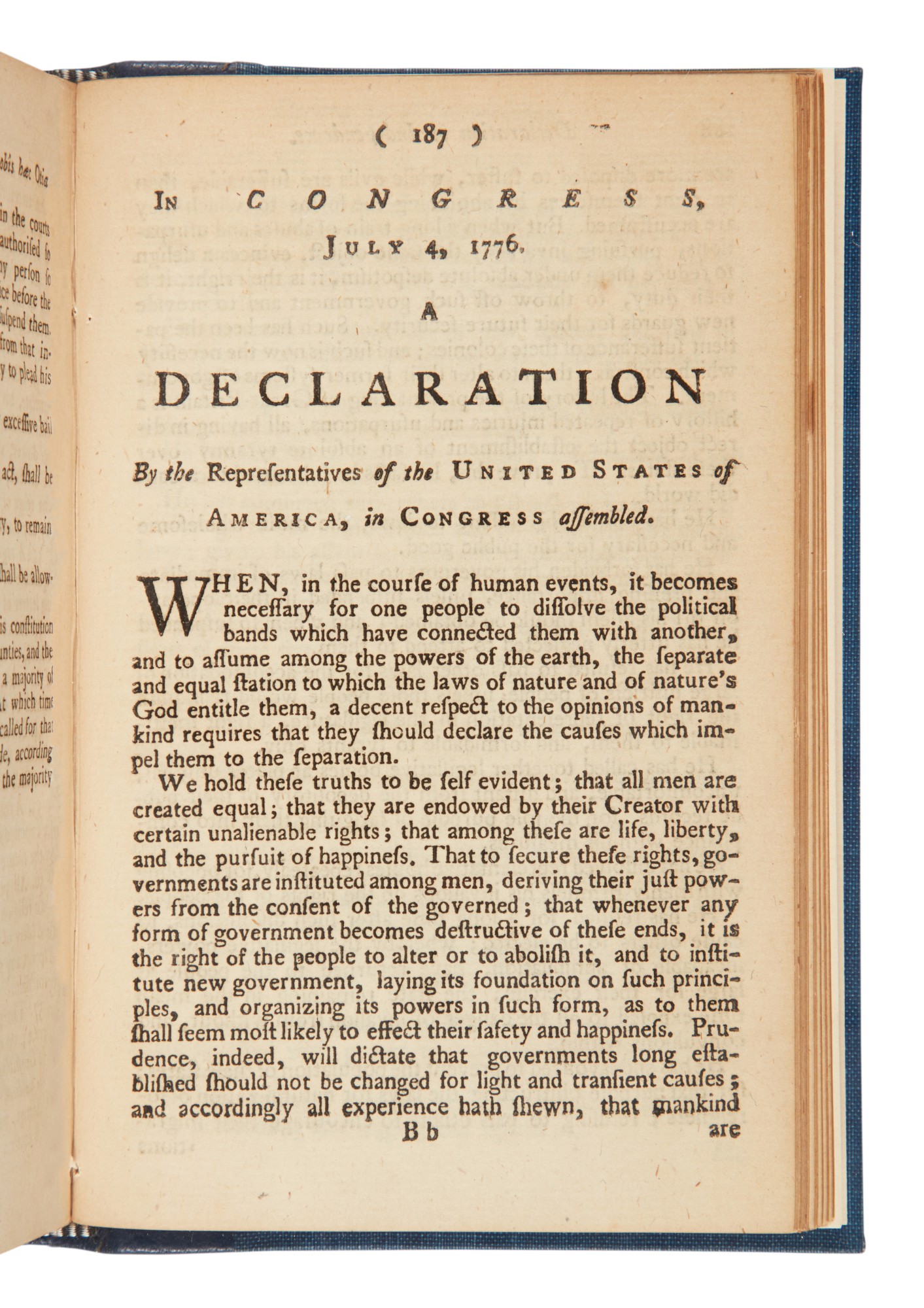 Continental Congress | The first collected edition of the state ...