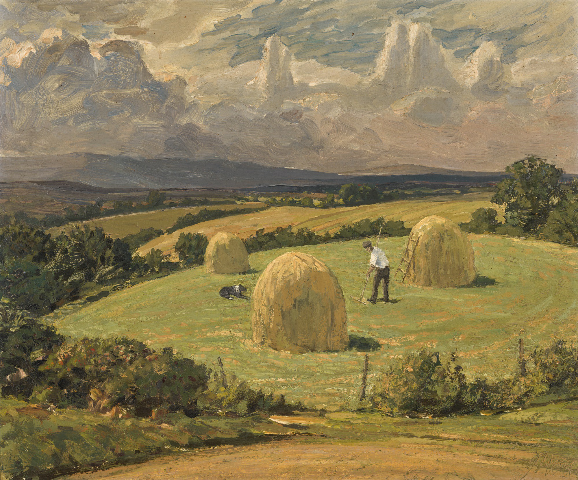 JEREMIAH HOAD | HAYFIELD | 44 Fitzwilliam Square: Works from the Estate ...