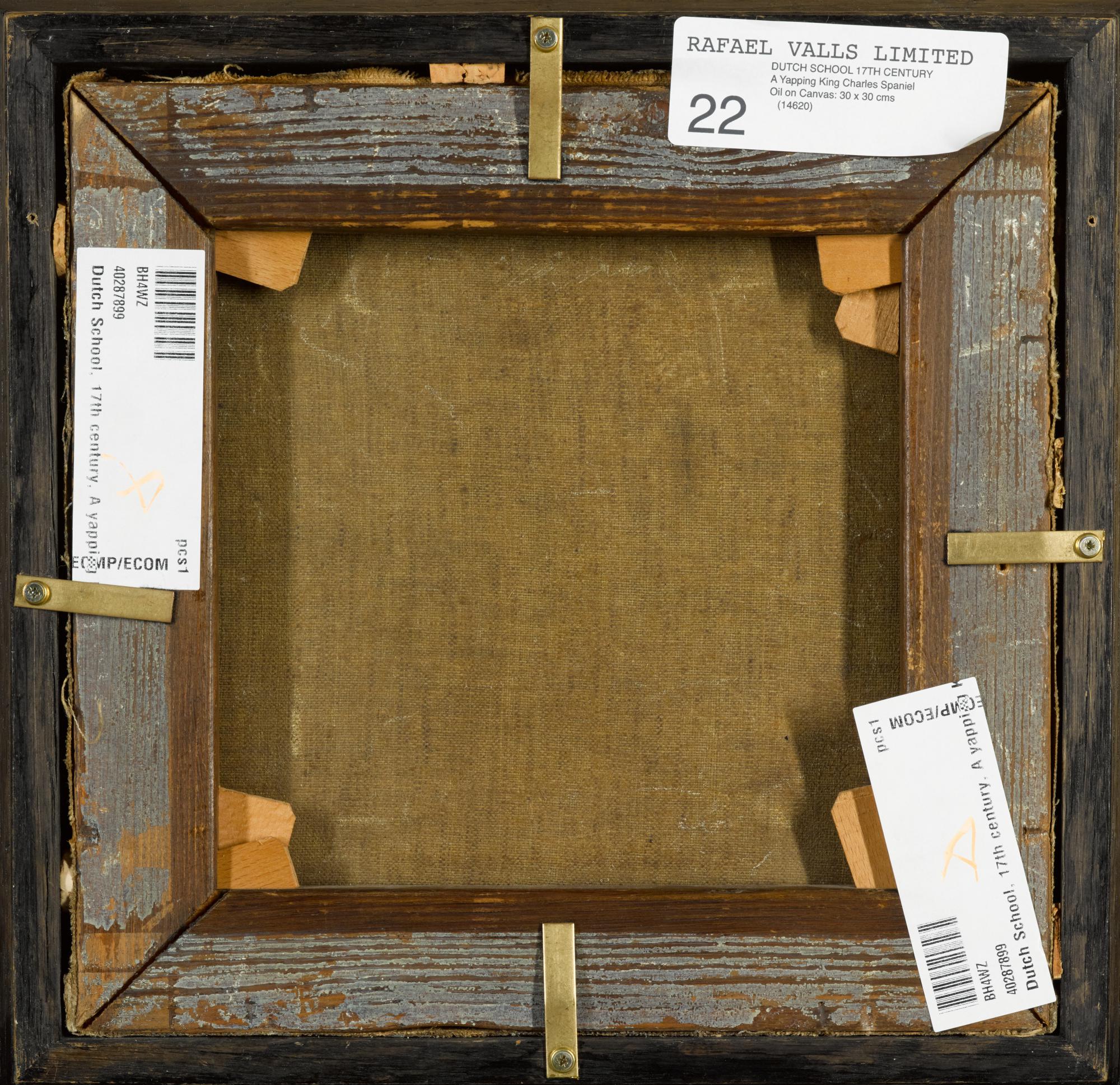 DUTCH SCHOOL, 17TH CENTURY | A yapping King Charles spaniel | The ...