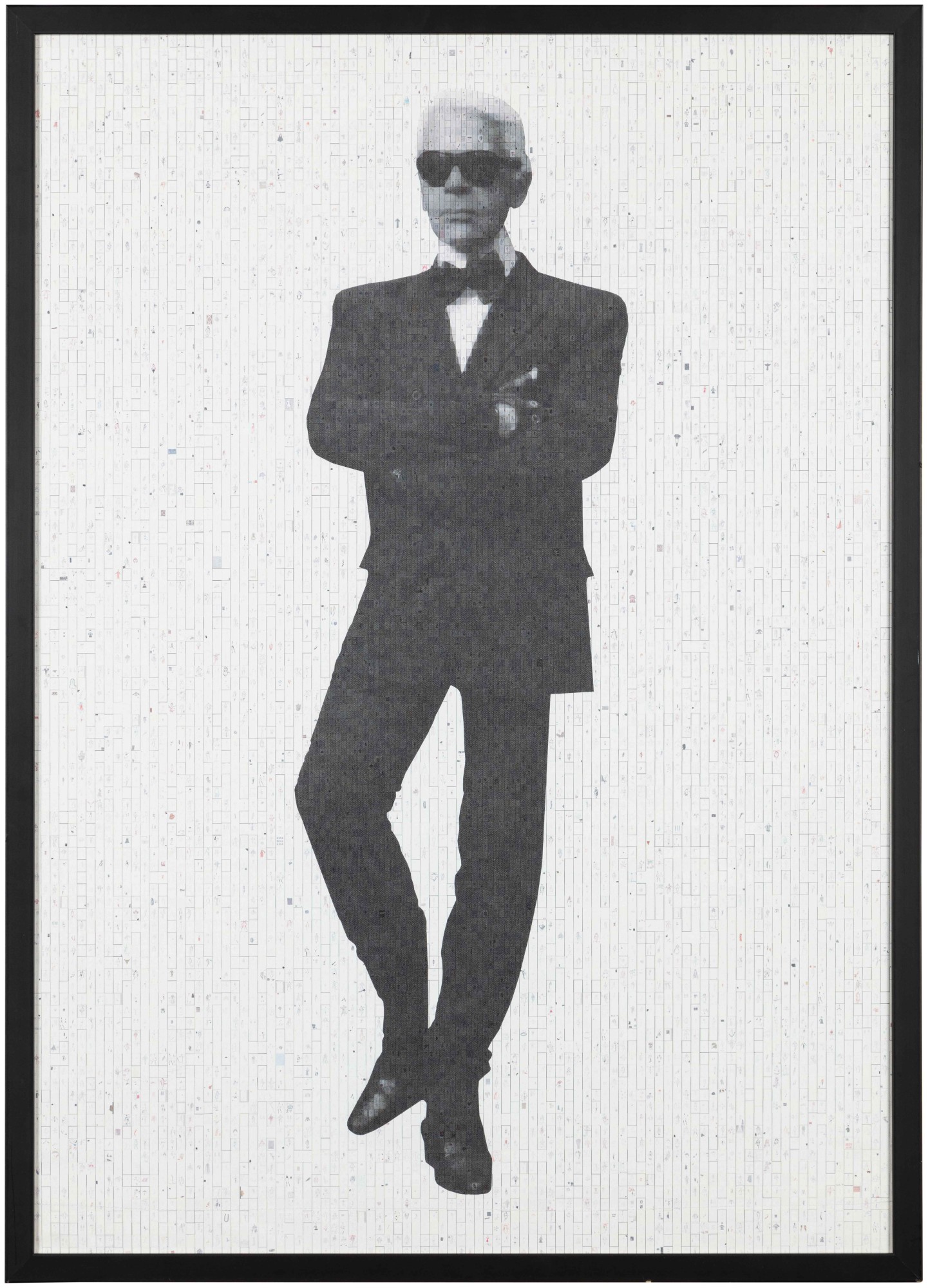 Robert Risko (born 1956), A framed caricature portrait of Karl ...