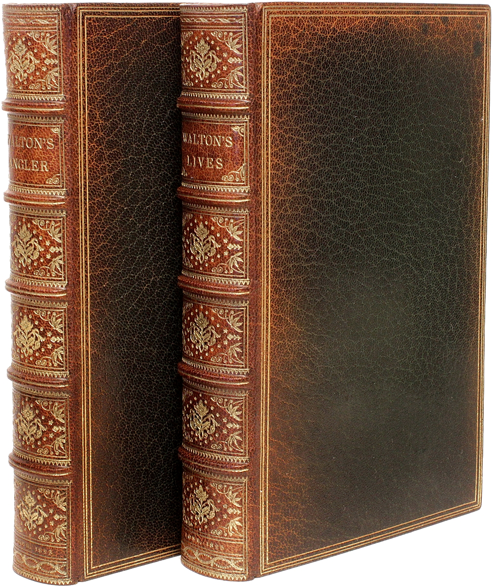 Izaak Walton Antique The Complete Angler And The Lives Of John Donne ...