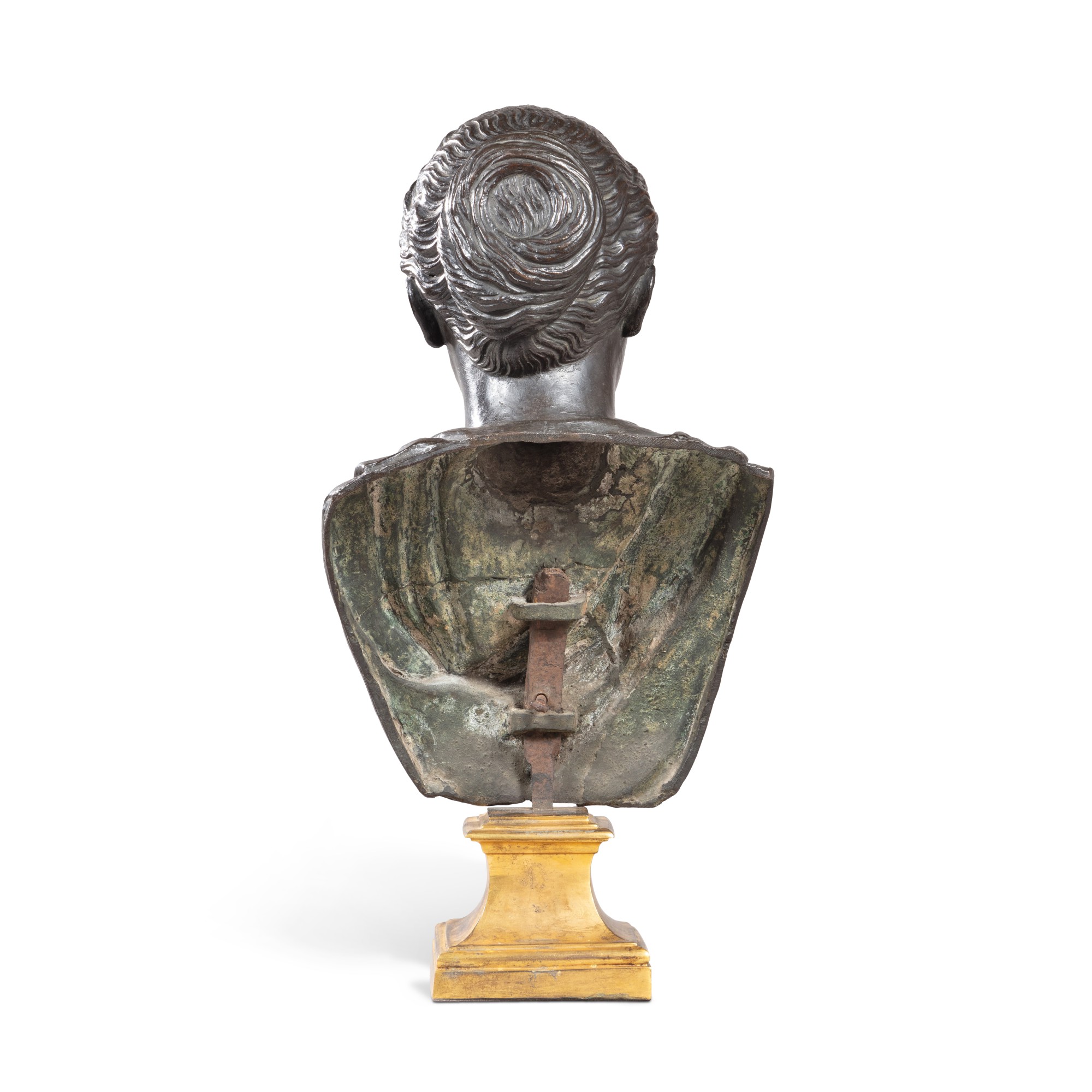 A Venetian bronze Bust of a Roman Empress, late 16th century, inspired ...