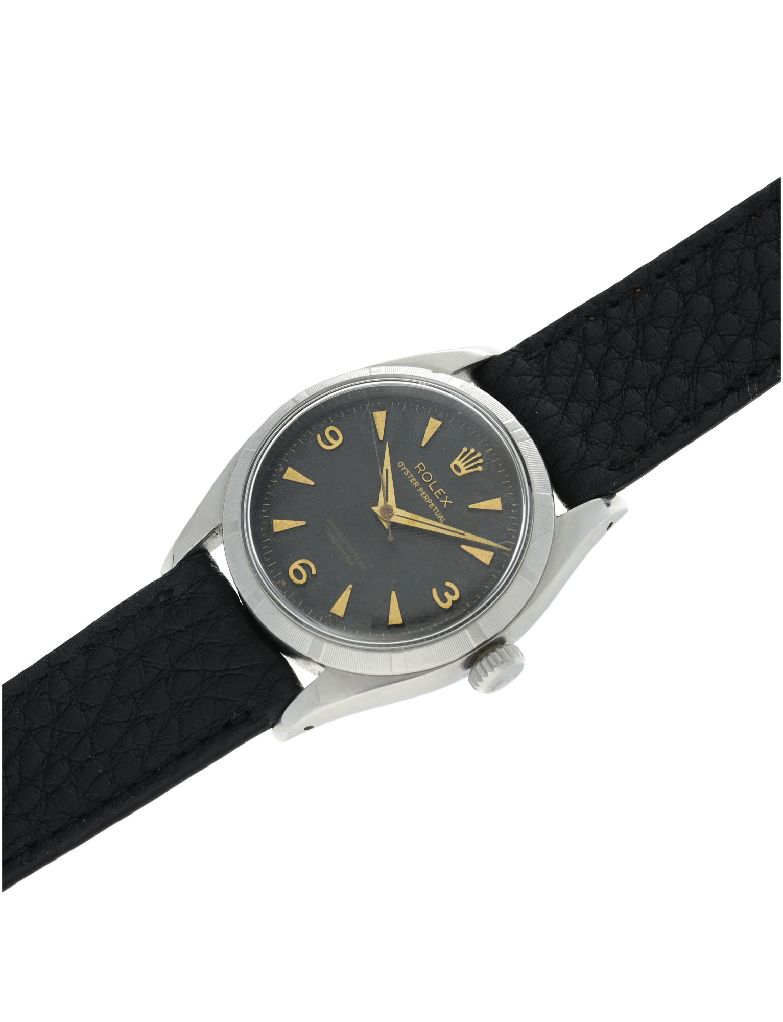 REFERENCE 6581 OYSTER PERPETUAL A STAINLESS STEEL AUTOMATIC WRISTWATCH ...