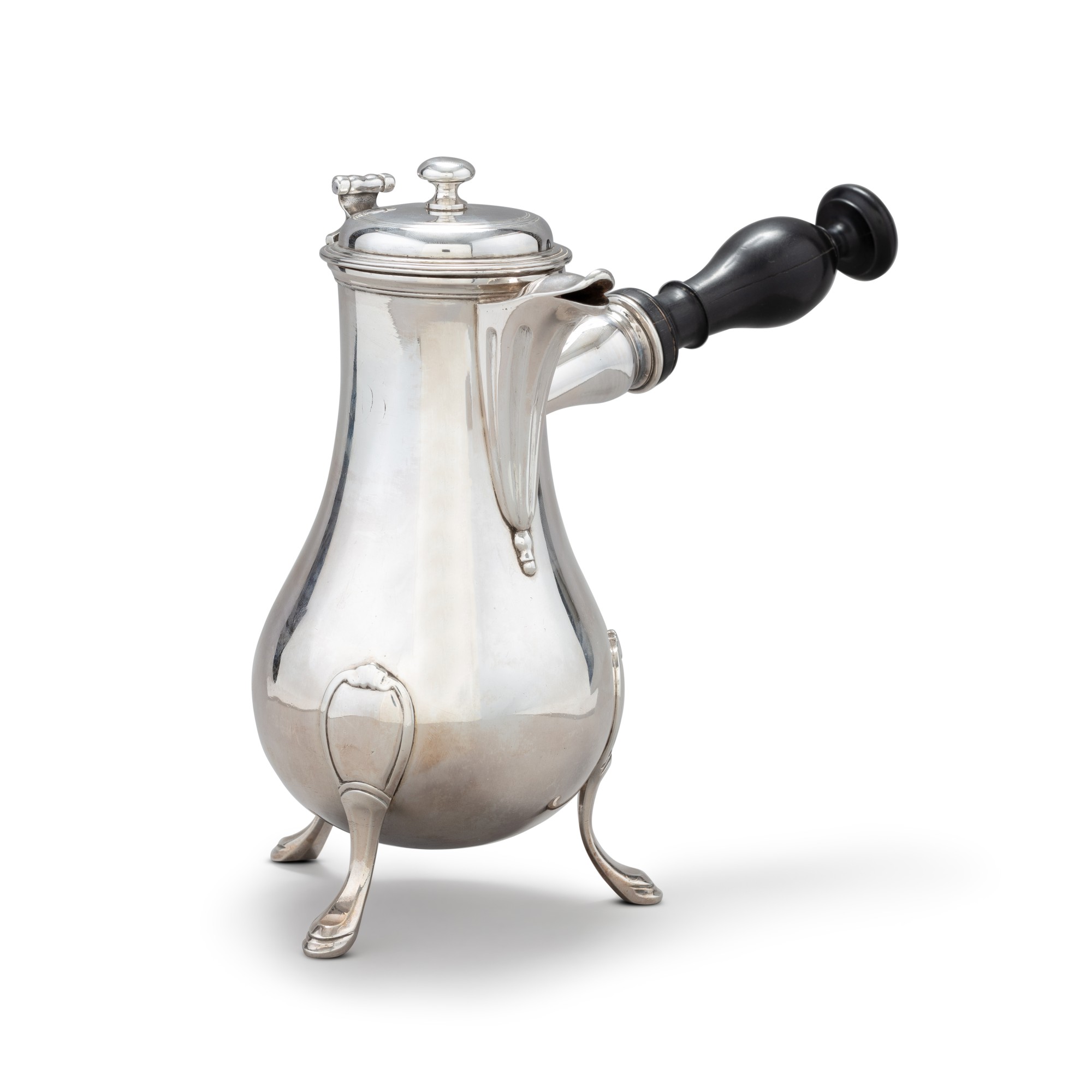 A silver tripod coffee-pot, Jean-Charles Morée, Paris, 1788-1789 ...