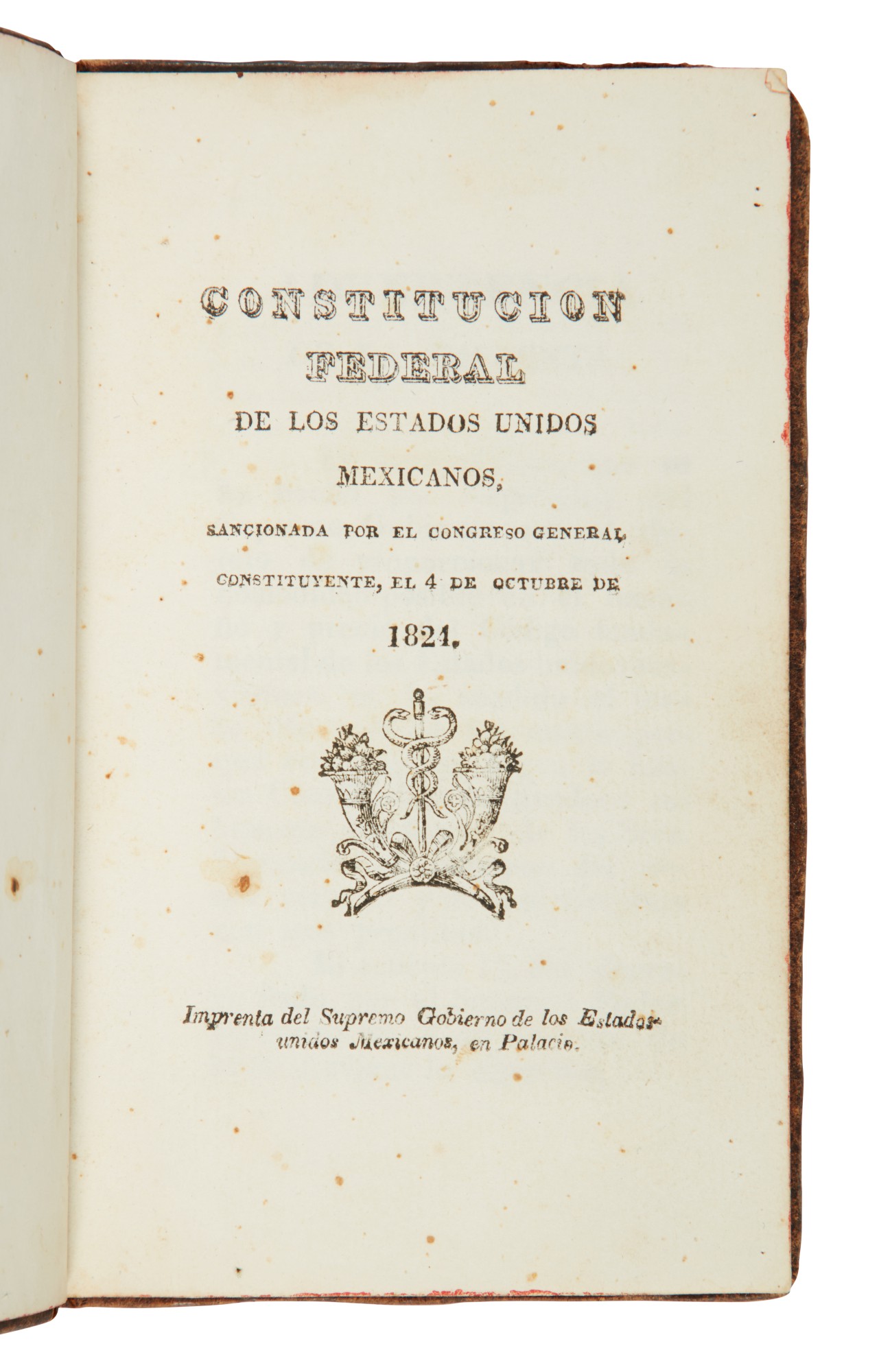 Mexico | Mexico's first constitution as a sovereign state | Making Our ...
