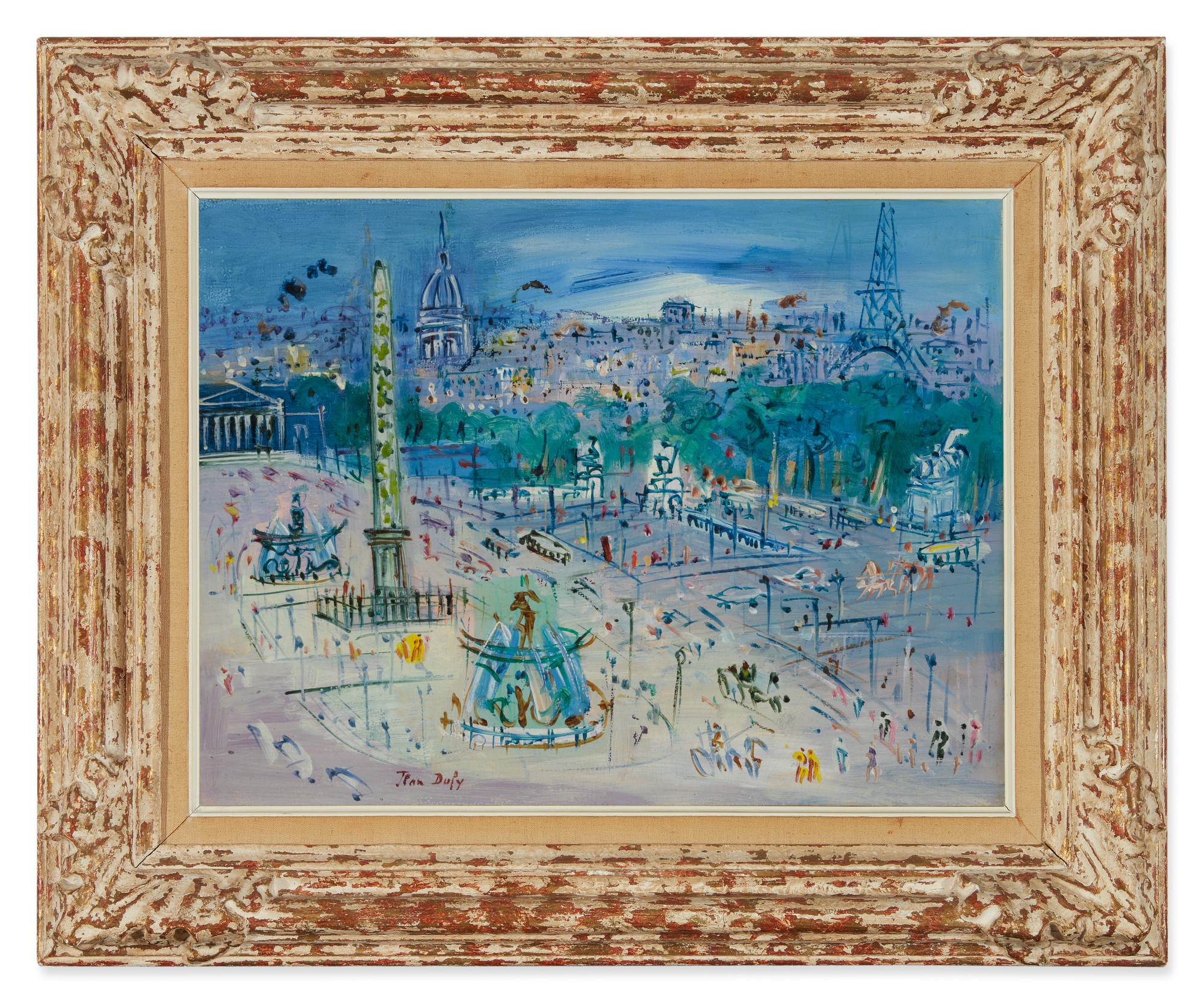 JEAN DUFY | PLACE DE LA CONCORDE | Impressionist & Modern Art Day Sale ...