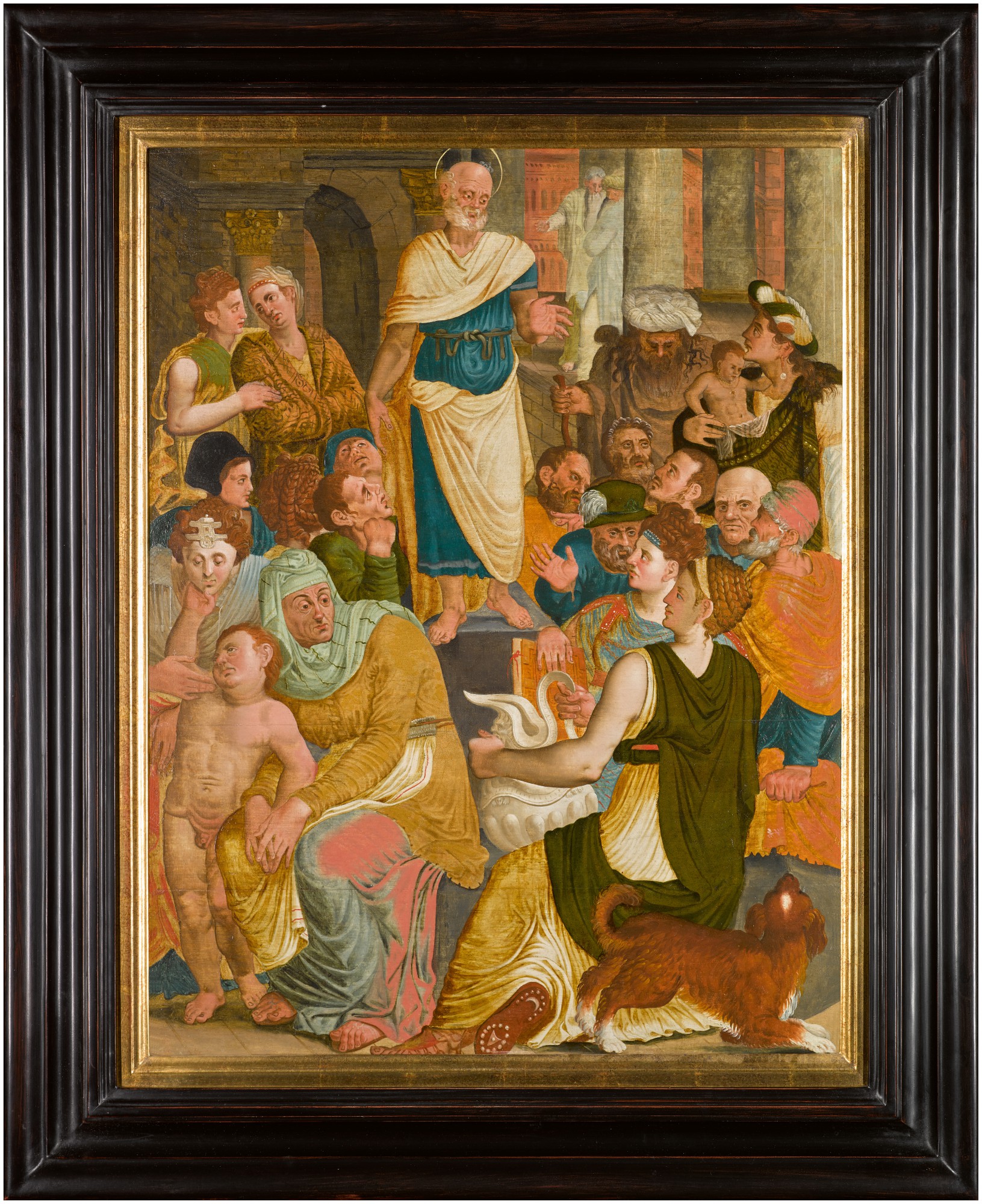 Saint Paul preaching to the Ephesians | Old Master Paintings | 2022 ...