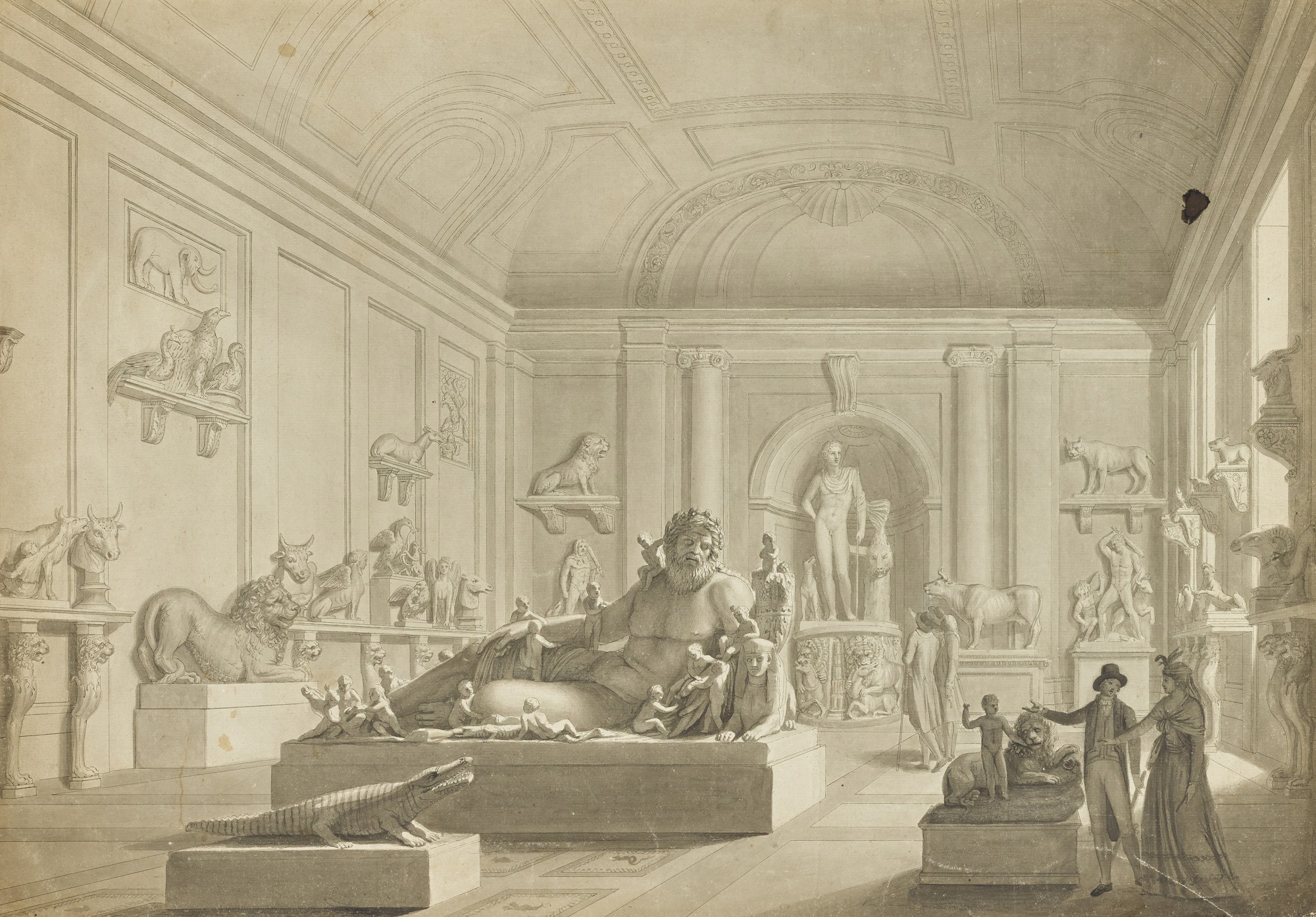 Fourteen Views of the Museo Pio-Clementino, Rome | Town & Country: A ...