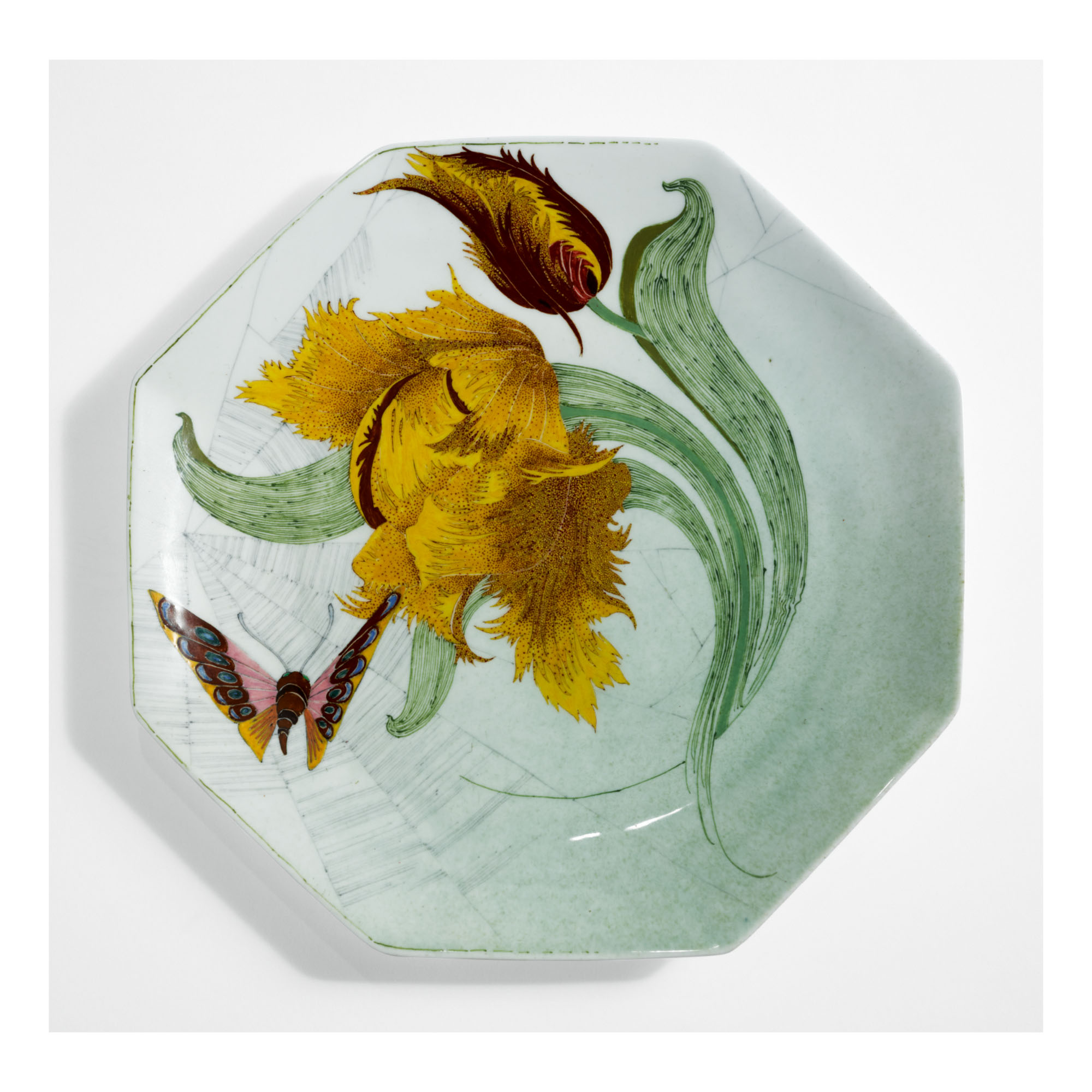 ROZENBURG | "BUTTERFLY AND FLOWER" PLATE | Design | 2020 | Sotheby's