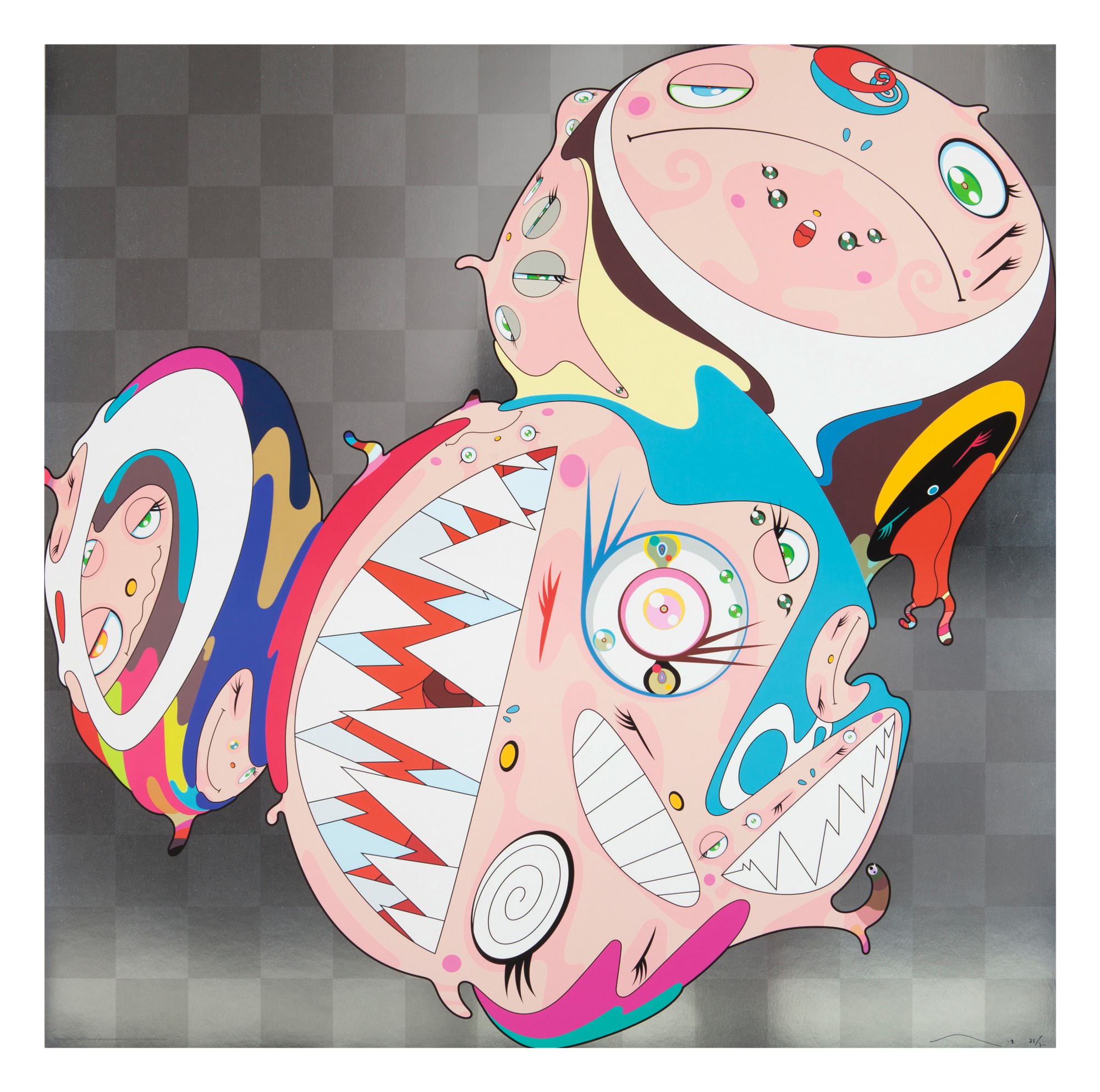 TAKASHI MURAKAMI | MELTING DOB A; MELTING DOB D; AND MELTING DOB E ...