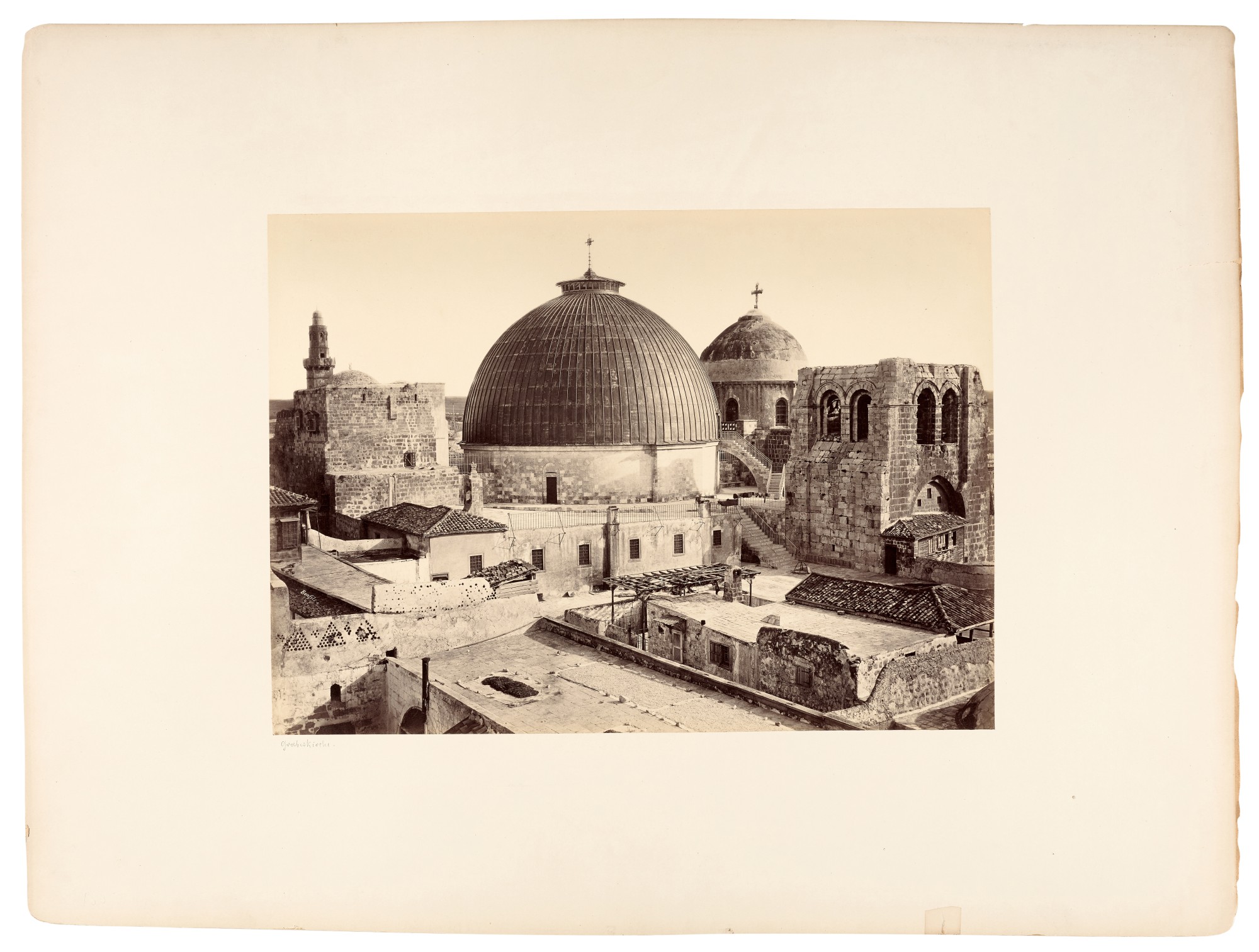 Palestine and Lebanon—Félix Bonfils | Eight large photographs, 1870s ...