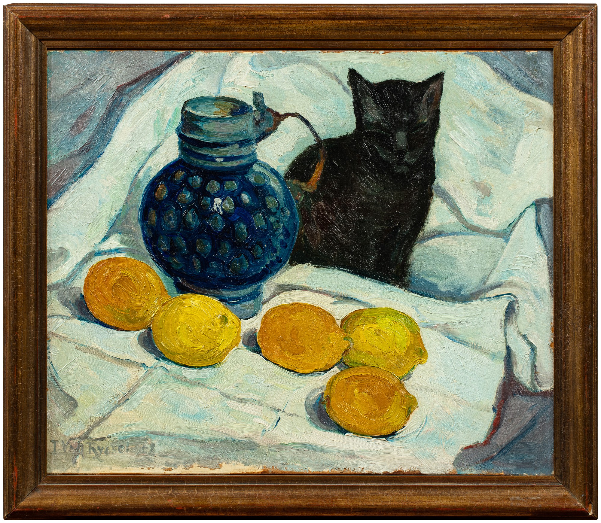 Nature morte au chat | Art Impressionniste et Moderne Day Auction ...