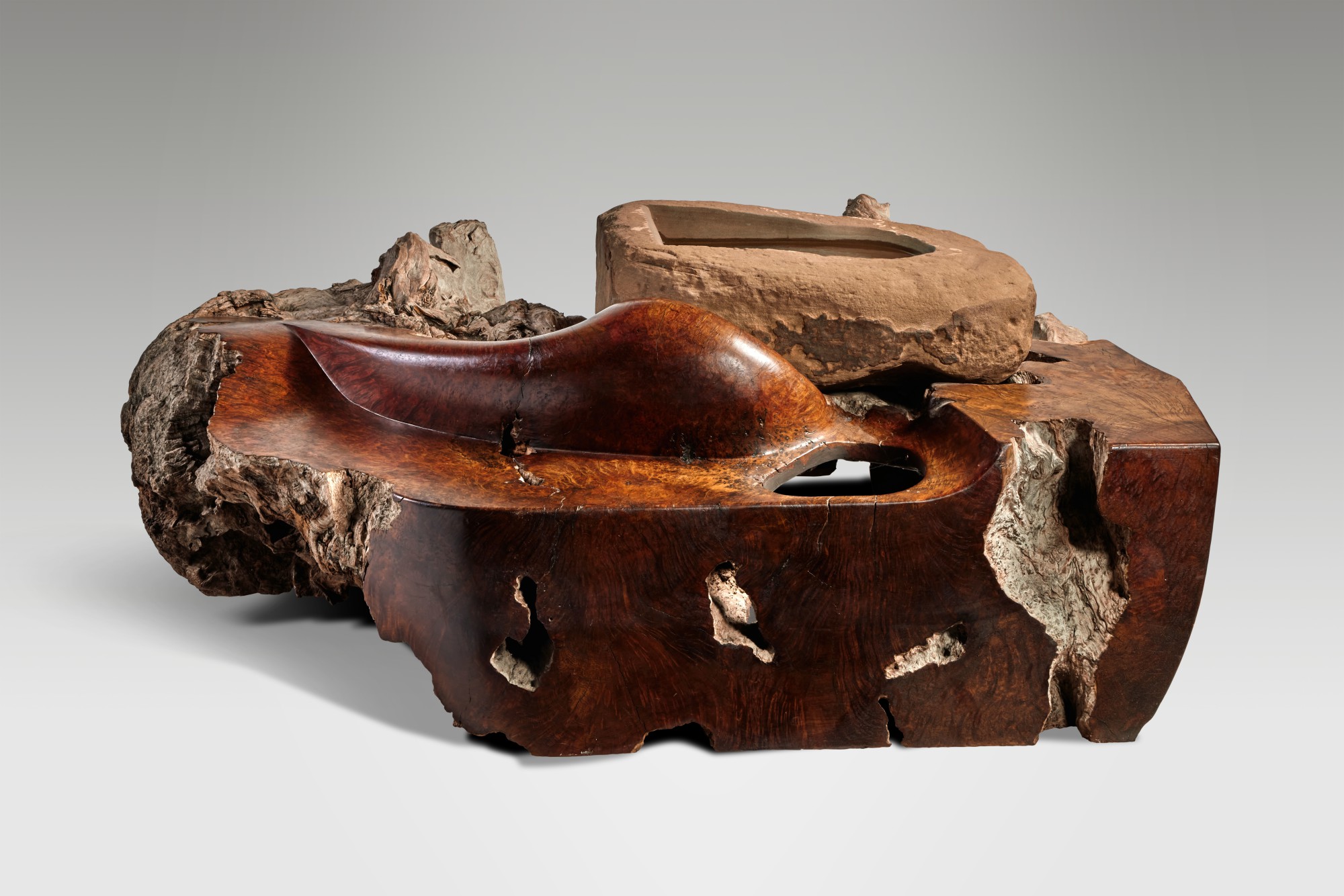 "Wood Stone Water" Table | Crafting Modernism: Masters of the American ...