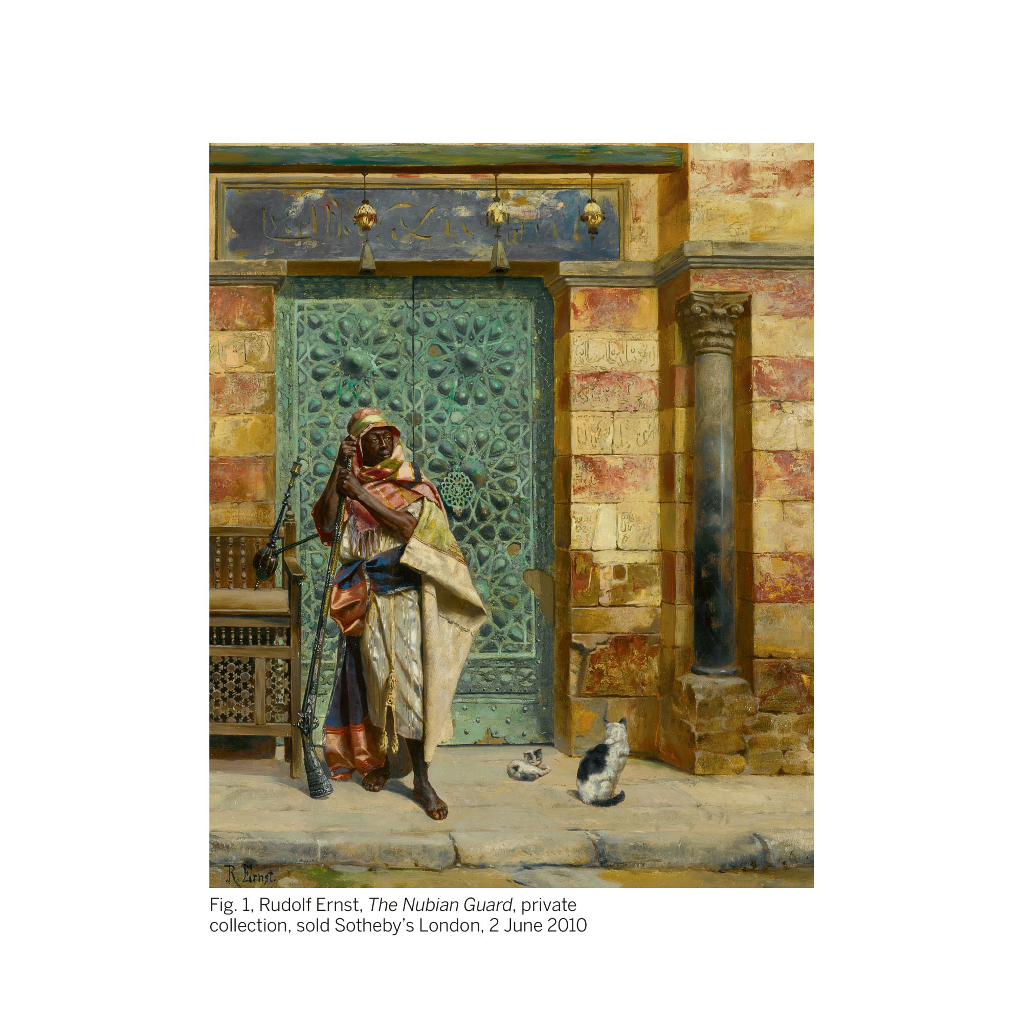 RUDOLF ERNST | THE DOZING GUARD | Important Works from the Najd ...
