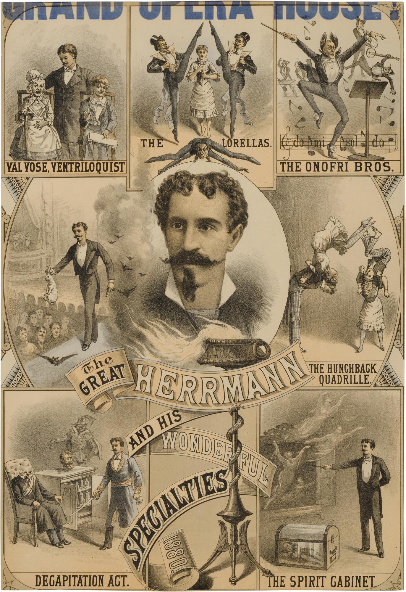 Herrmann, Alexander | Alexander Herrmann's variety show for 1880 | The ...