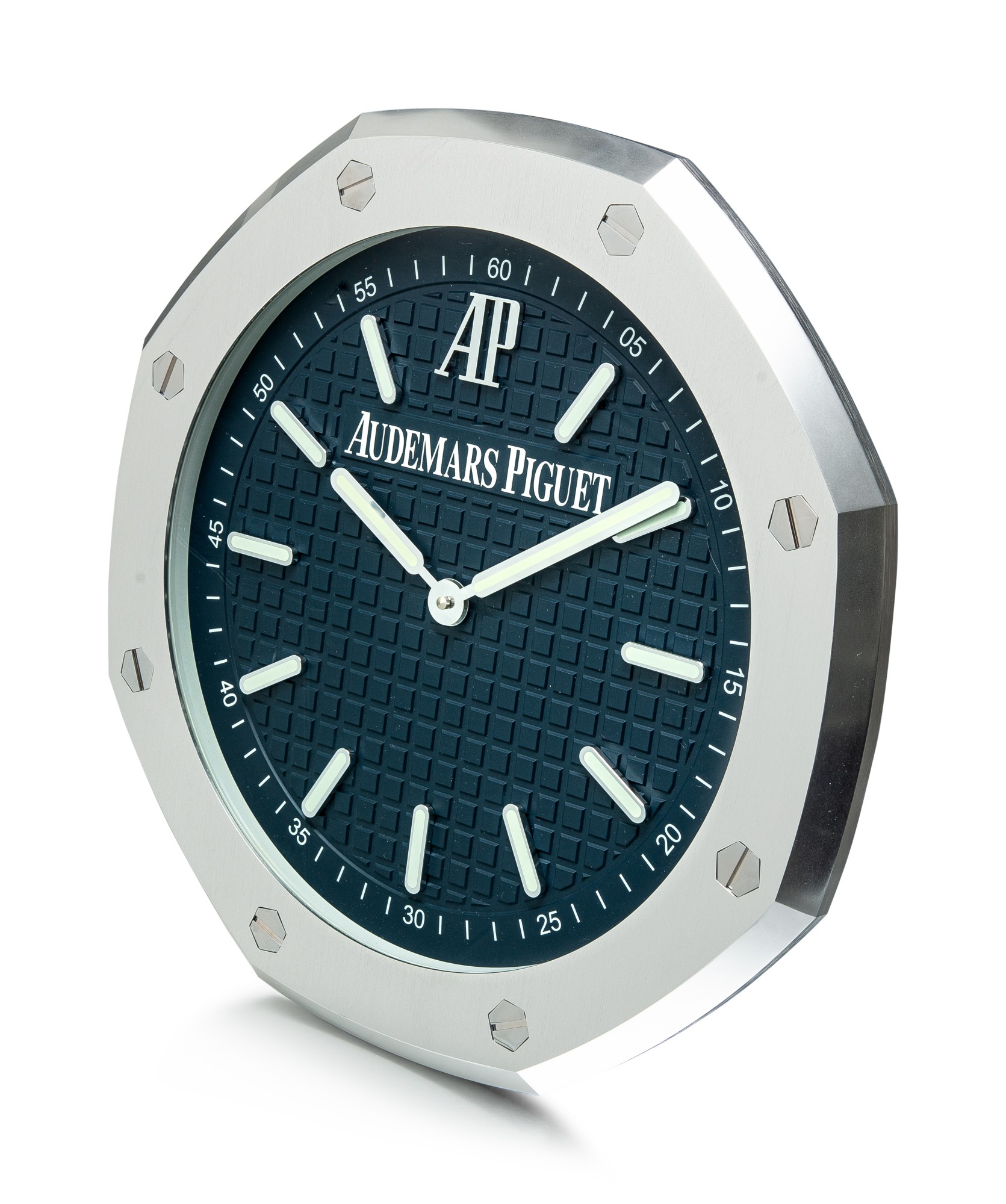 AUDEMARS PIGUET | ROYAL OAK, A METAL WORK WALL CLOCK, CIRCA 2015 ...