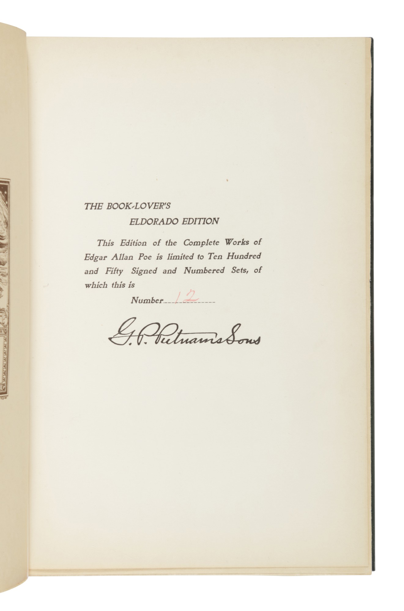 Poe, Edgar Allen | The Complete Works, in 10 volumes | Fine Books and ...