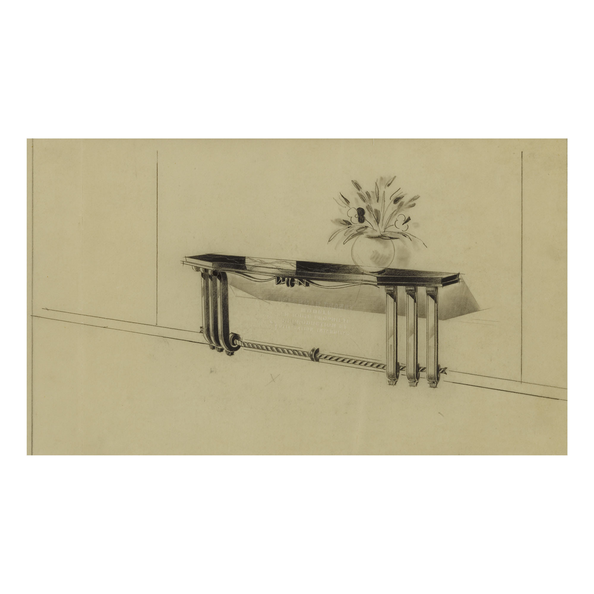 EDGAR BRANDT | NINE DRAWINGS | Design | 20th Century Design | Sotheby's