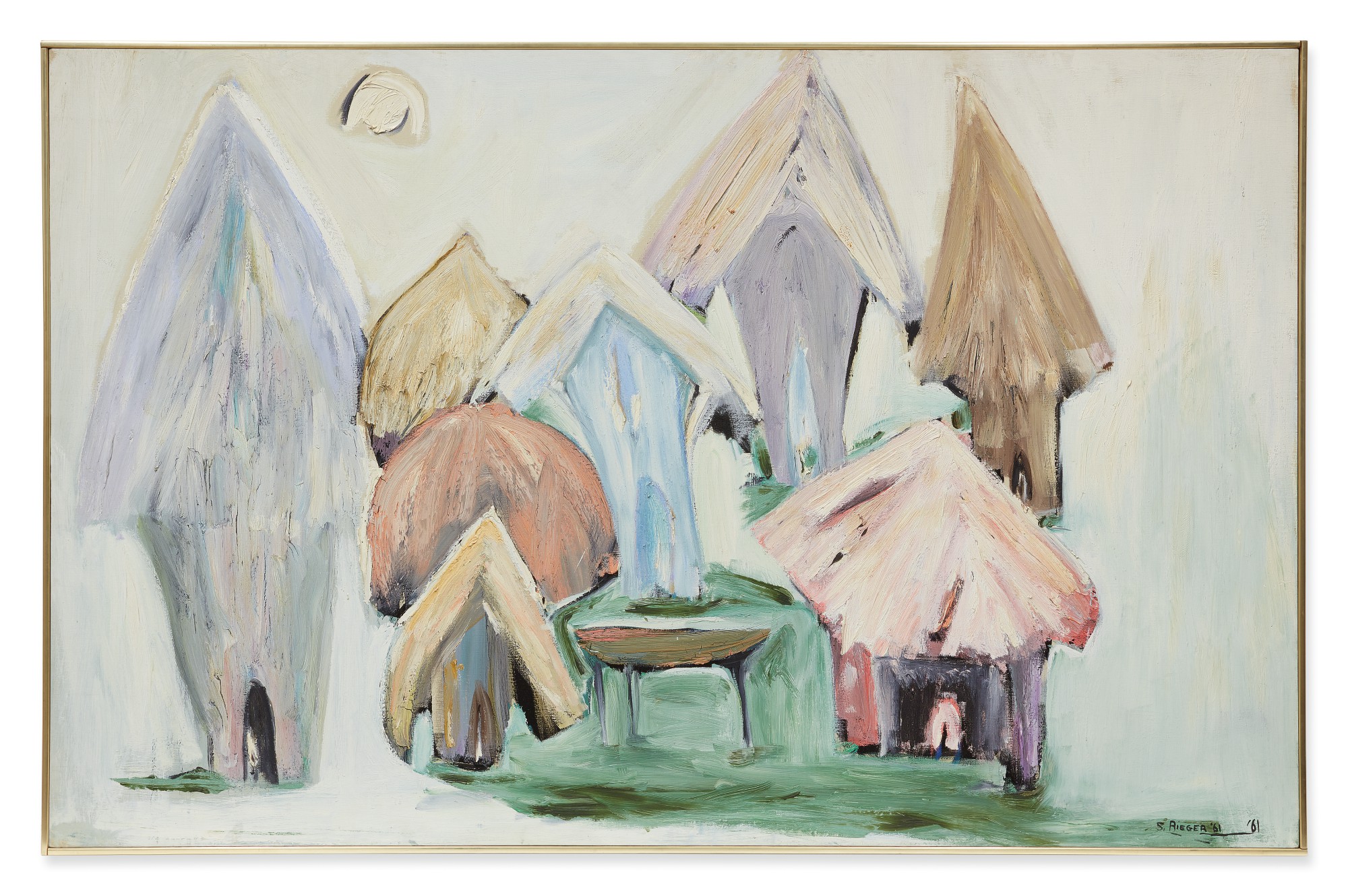 SHAY RIEGER | VILLAGE | Contemporary Art | New York | 2020 | Sotheby's