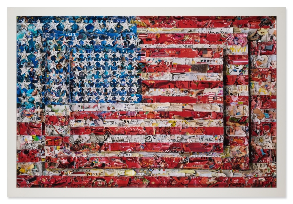 Three Flags, after Jasper Johns | Contemporary Photographs | 2022 ...