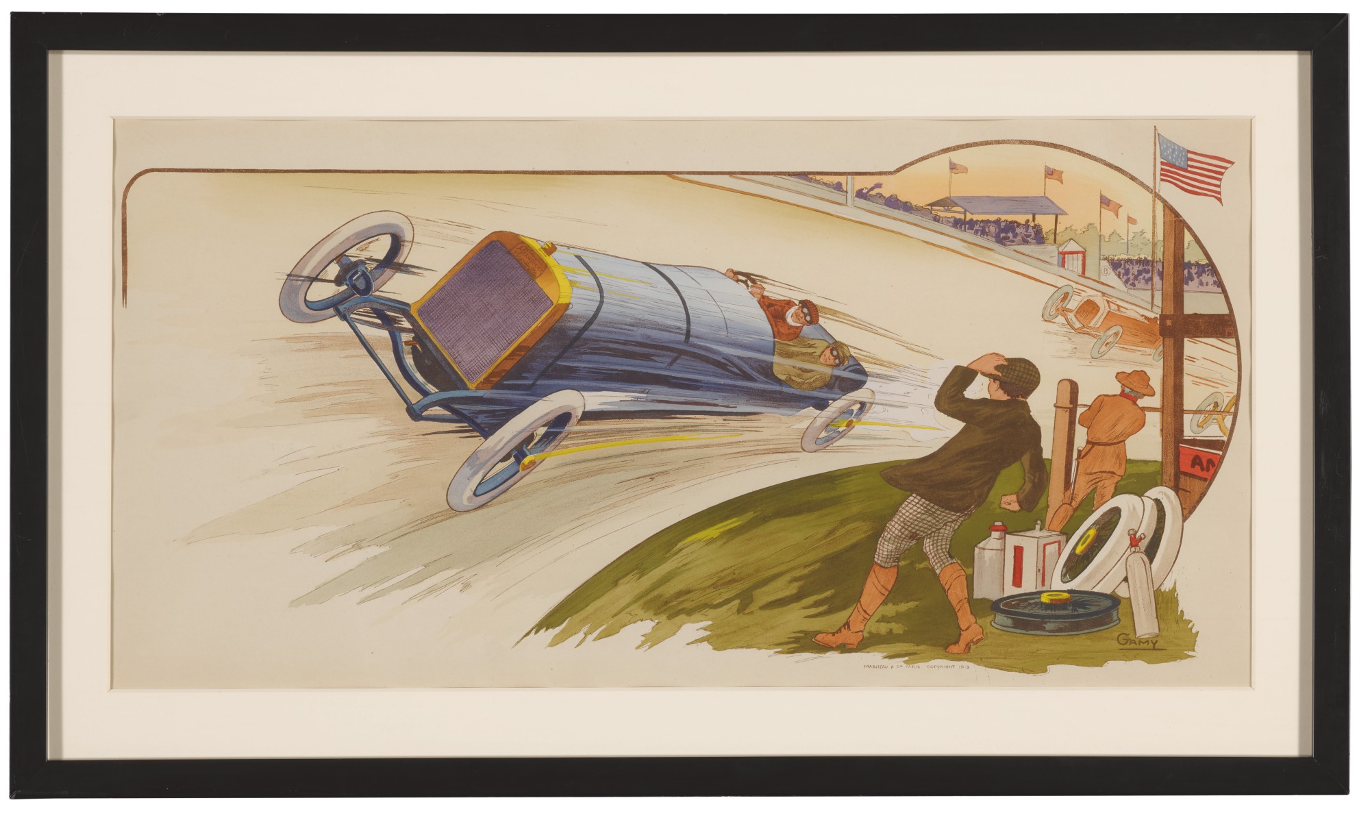 GAMY-MONTAUT | COUPE VANDERBILT / LE MATCH GABRIEL–LONG-ISLAND RAILROAD ...