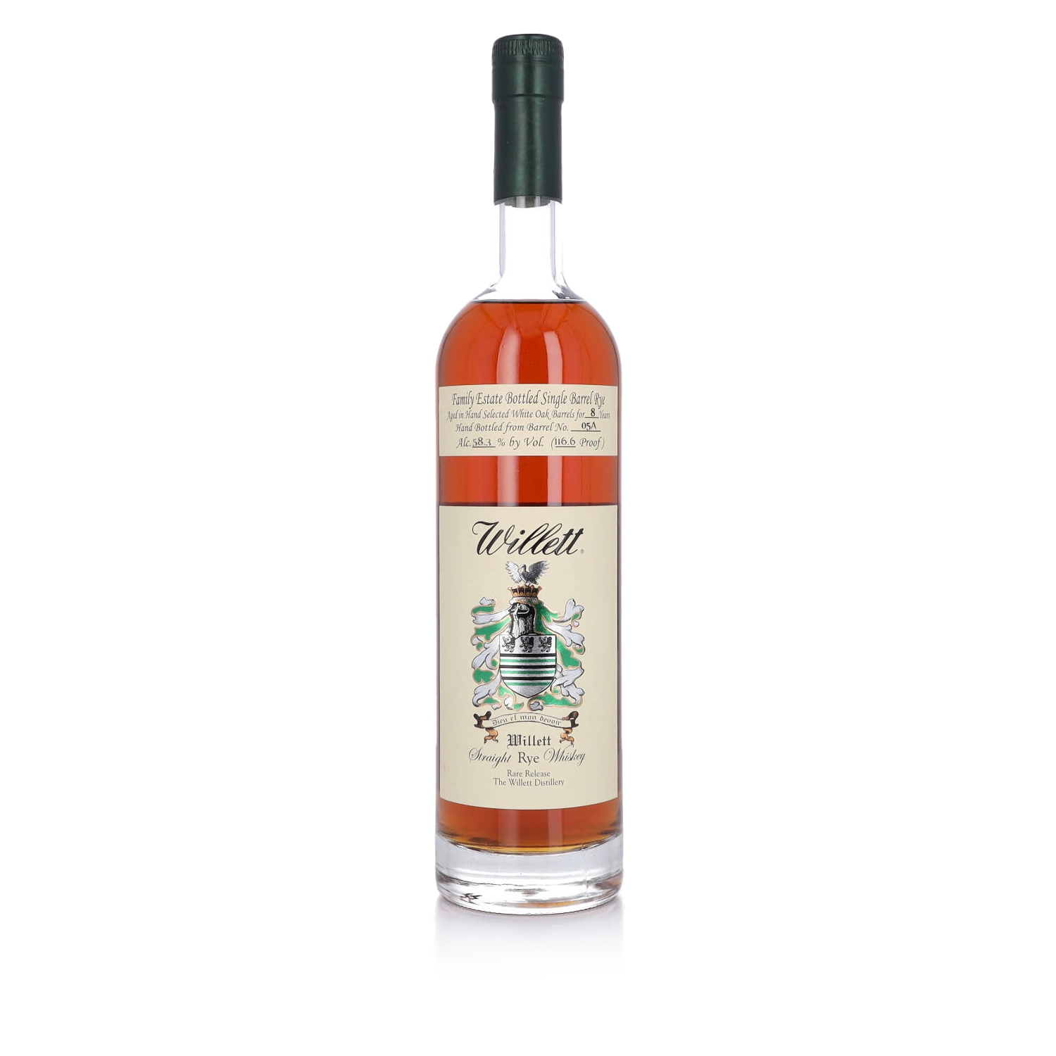 Willett Family Estate Single Barrel Rye 8 Year Old 116.6 Proof NV (1 BT ...