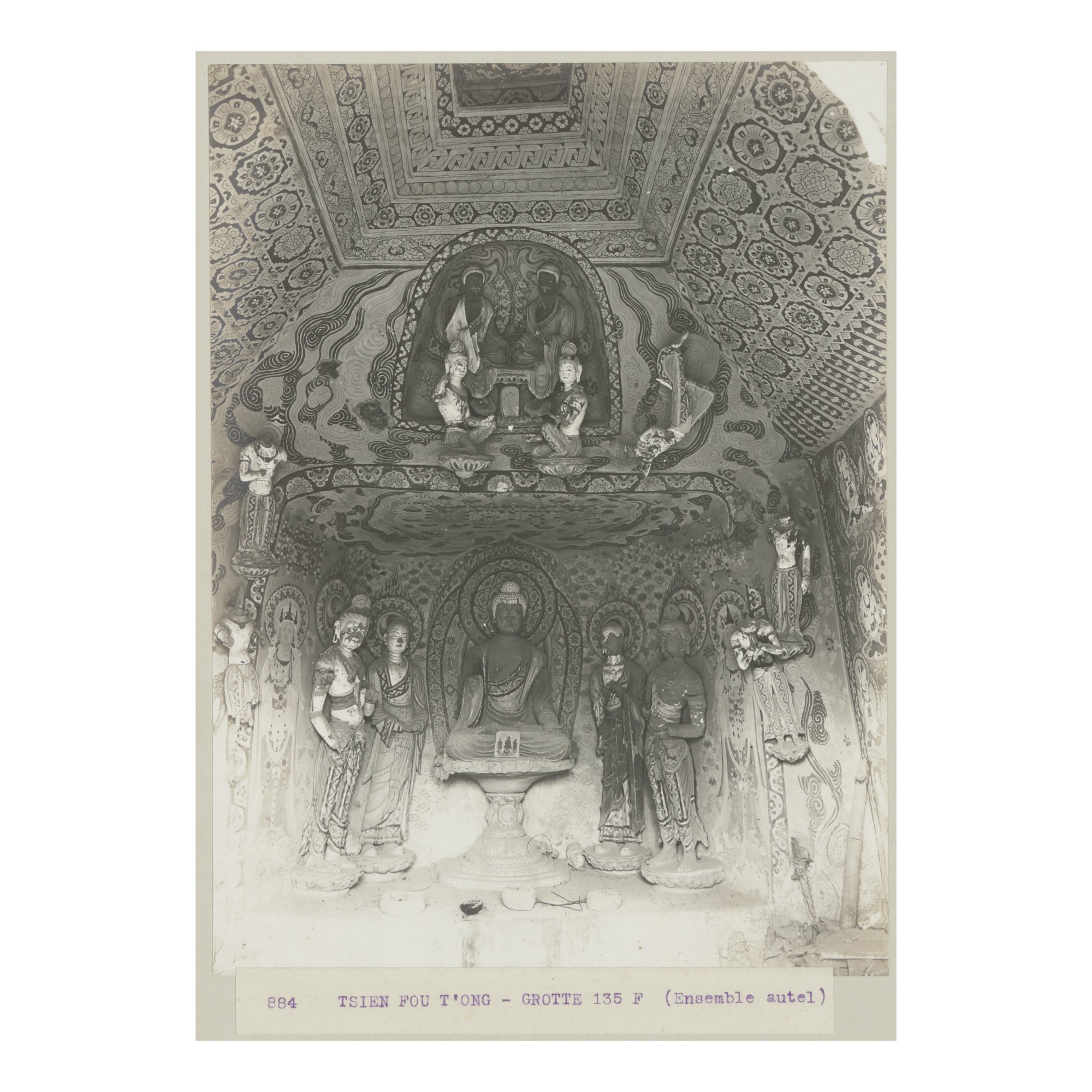 FIVE PHOTOGRAPH ALBUMS OF MISSION PELLIOT, EARLY TWENTIETH CENTURY ...
