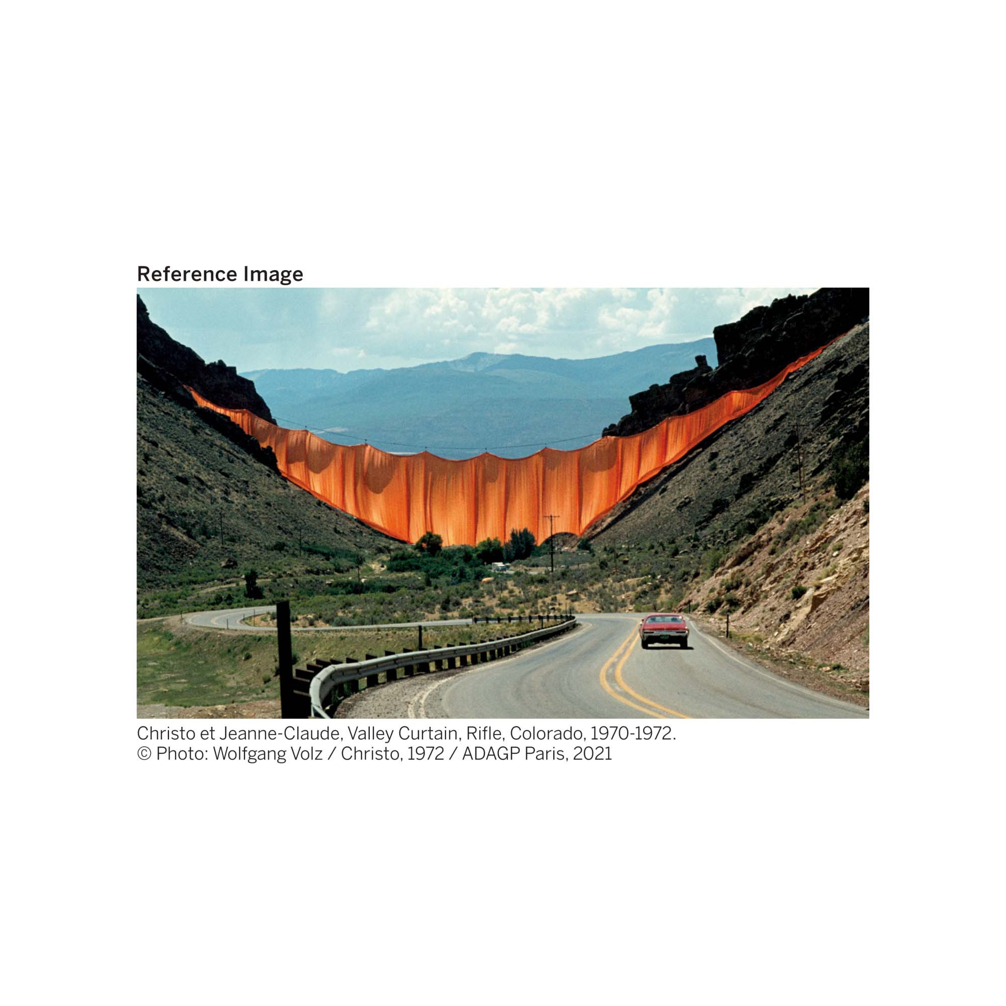 Variations on Christo’s Valley Curtain | Unwrapped, Part I: The Hidden ...