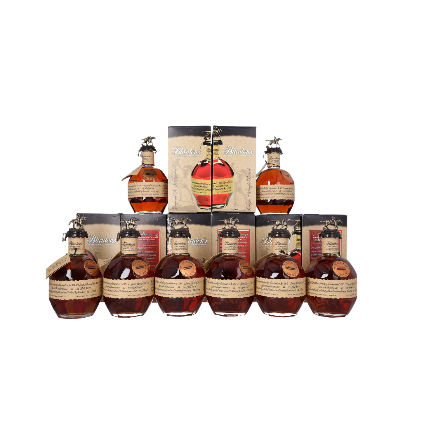 Blanton's Single Barrel 93 proof NV (8 BT75) | Whisky & Whiskey | The ...