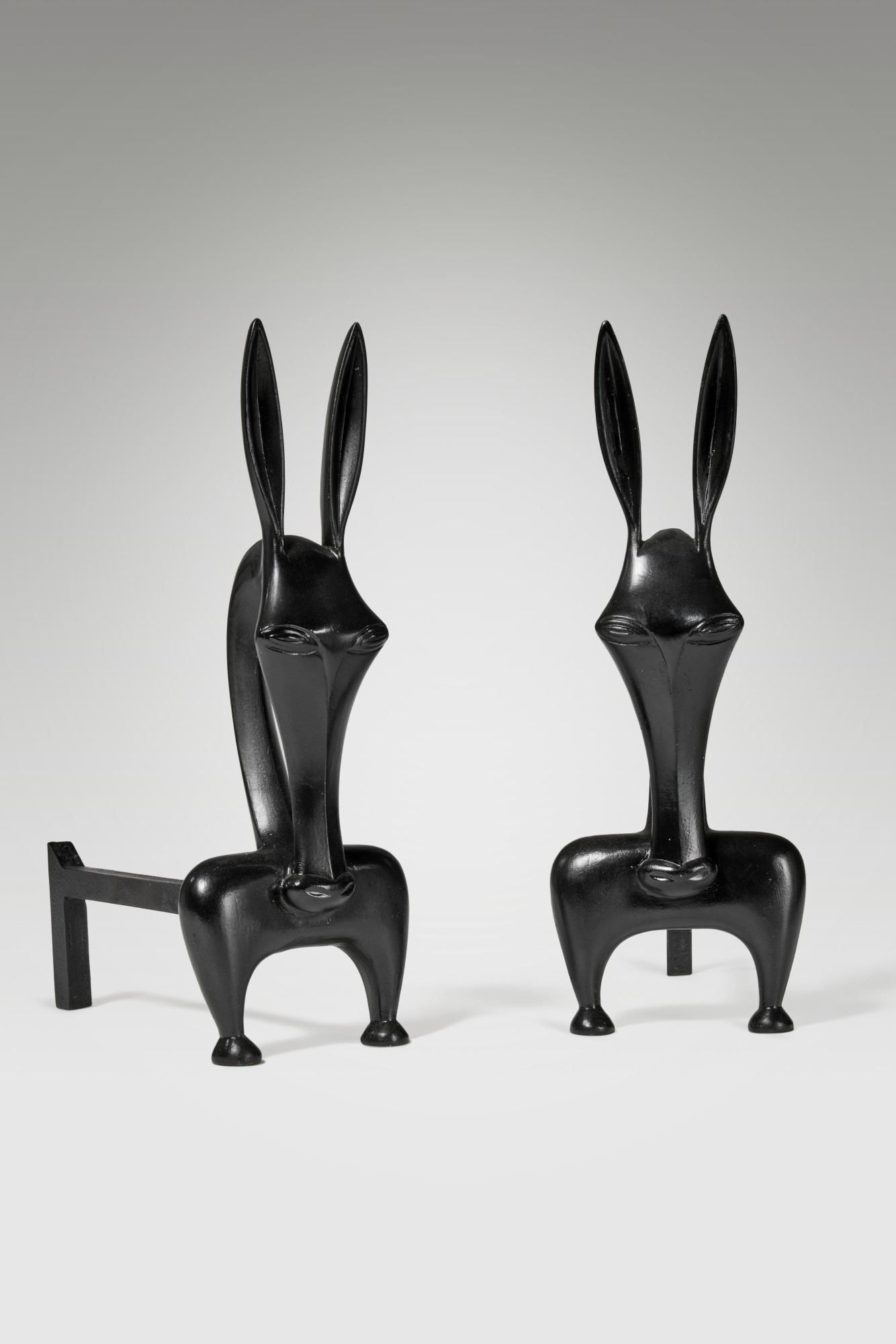 Pair of "Horse" Andirons | Crafting Modernism: Masters of the American ...