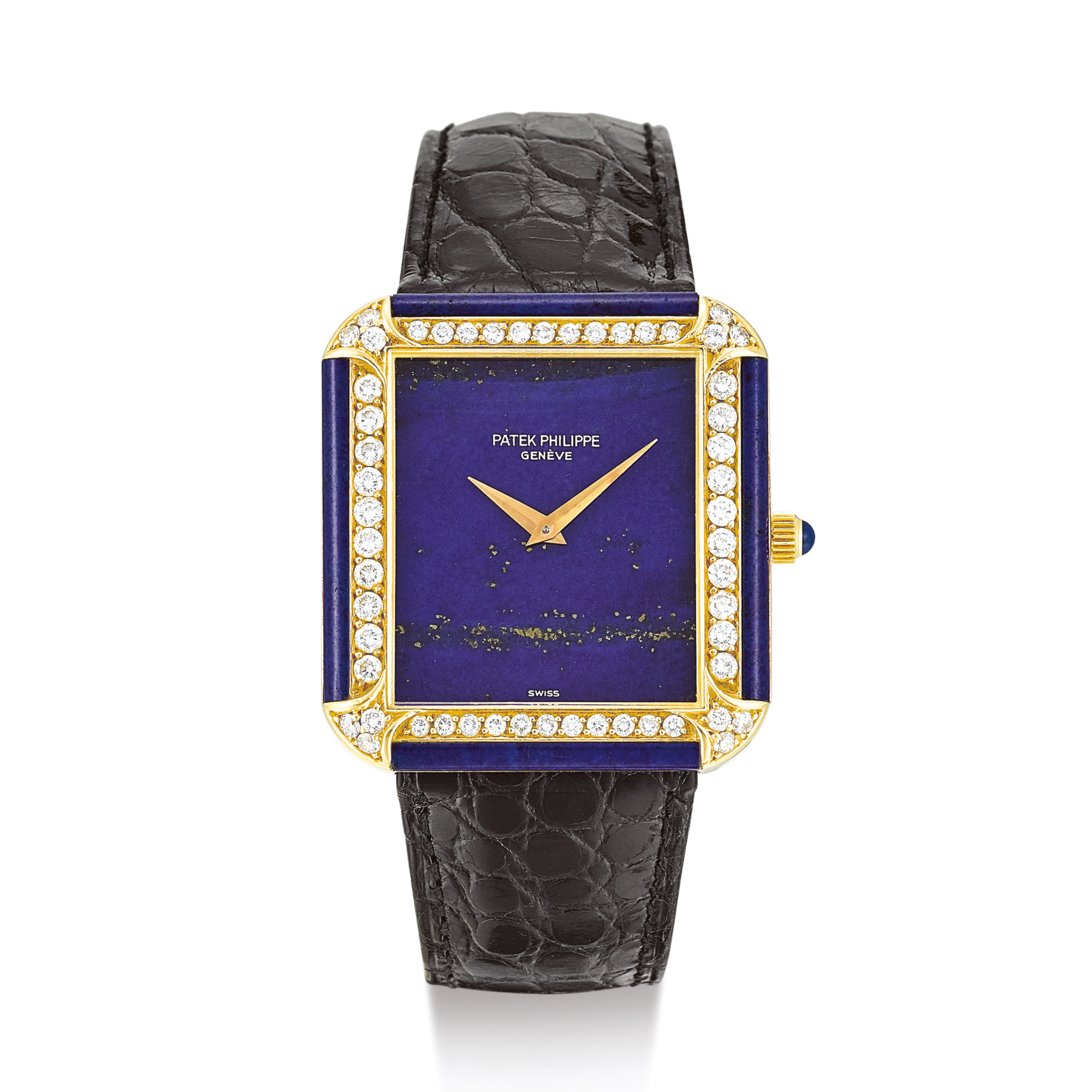 PATEK PHILIPPE | REFERENCE 3727 A YELLOW GOLD, DIAMOND AND LAPIS LAZULI ...
