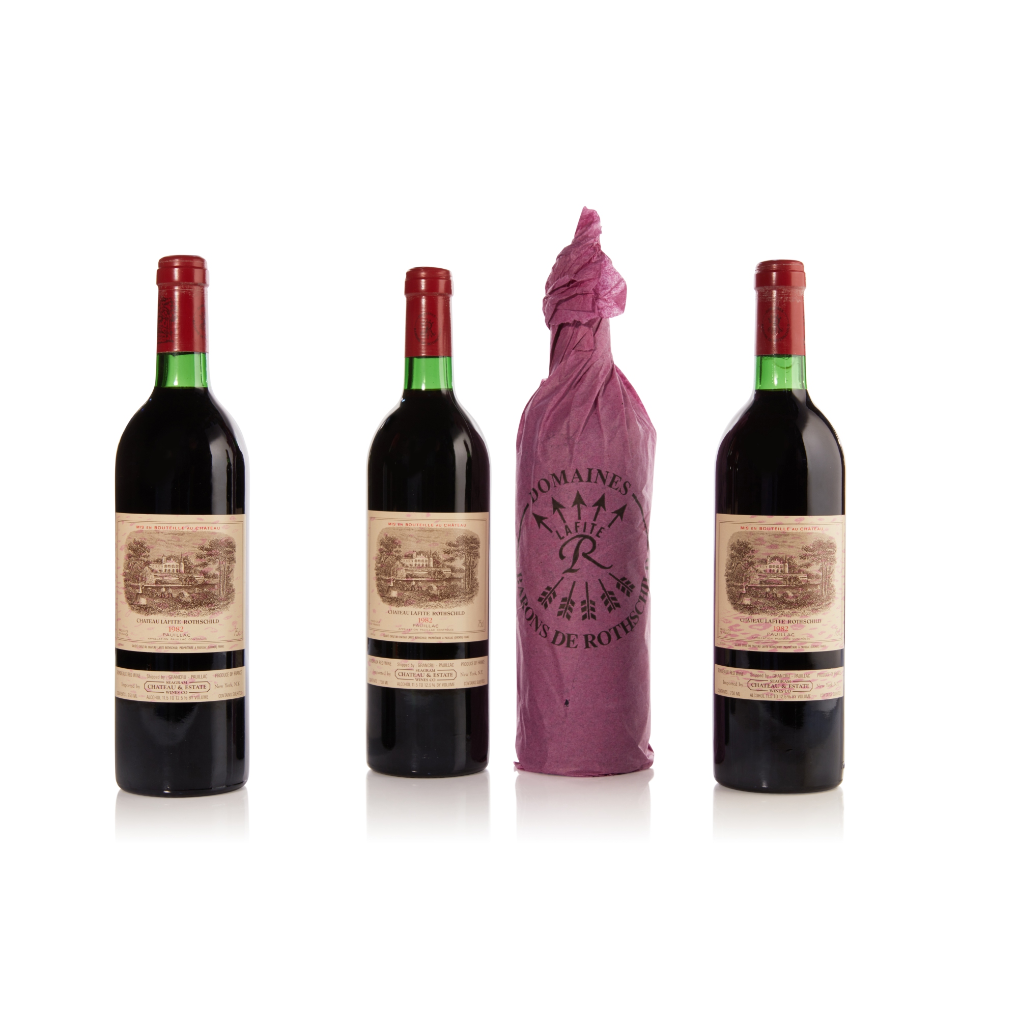 Château Lafite 1982 (12 BT) | From Burgundy to California featuring ...