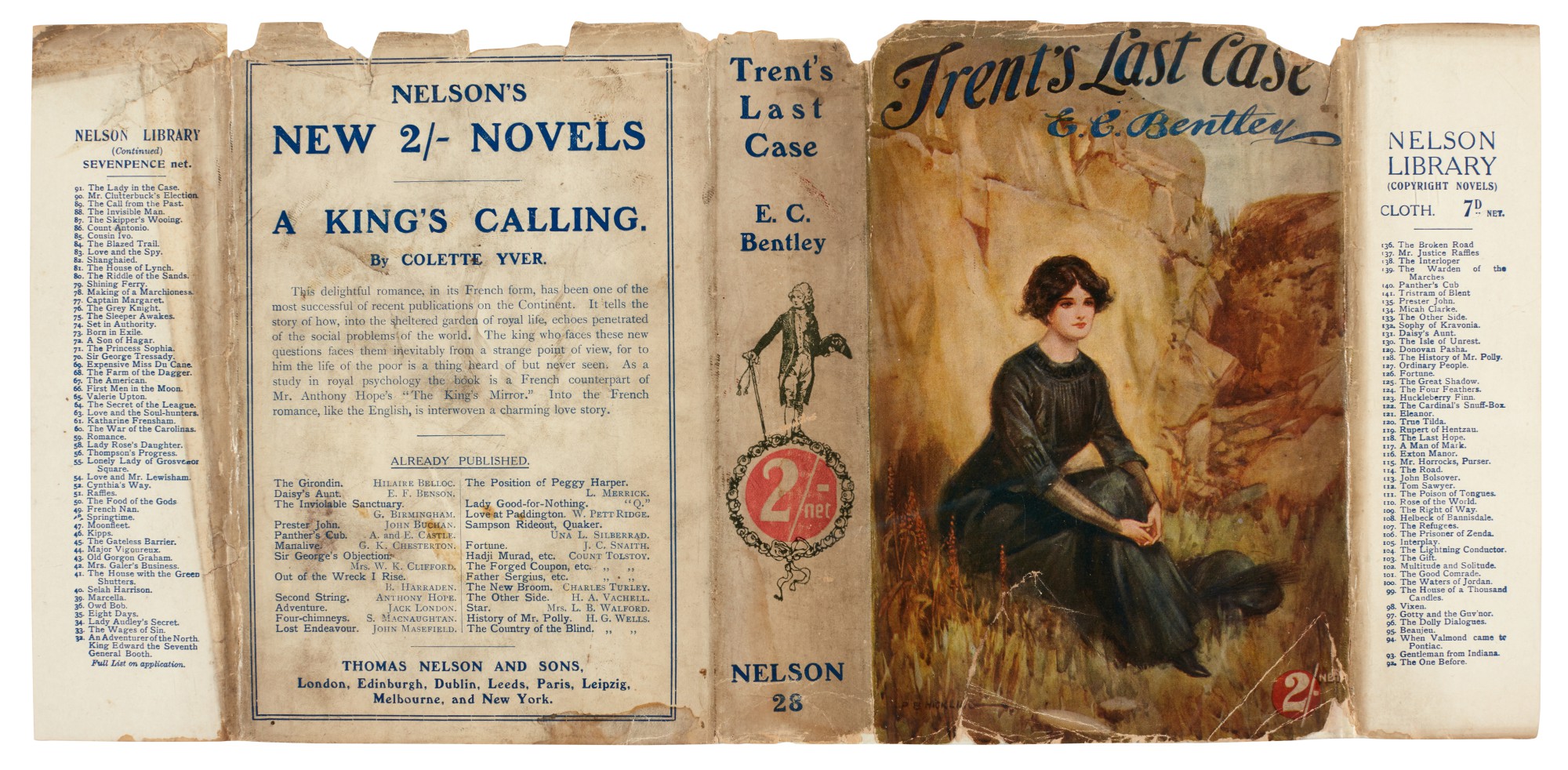 E.C. Bentley | Trent's Last Case, 1913, first edition of the author's ...